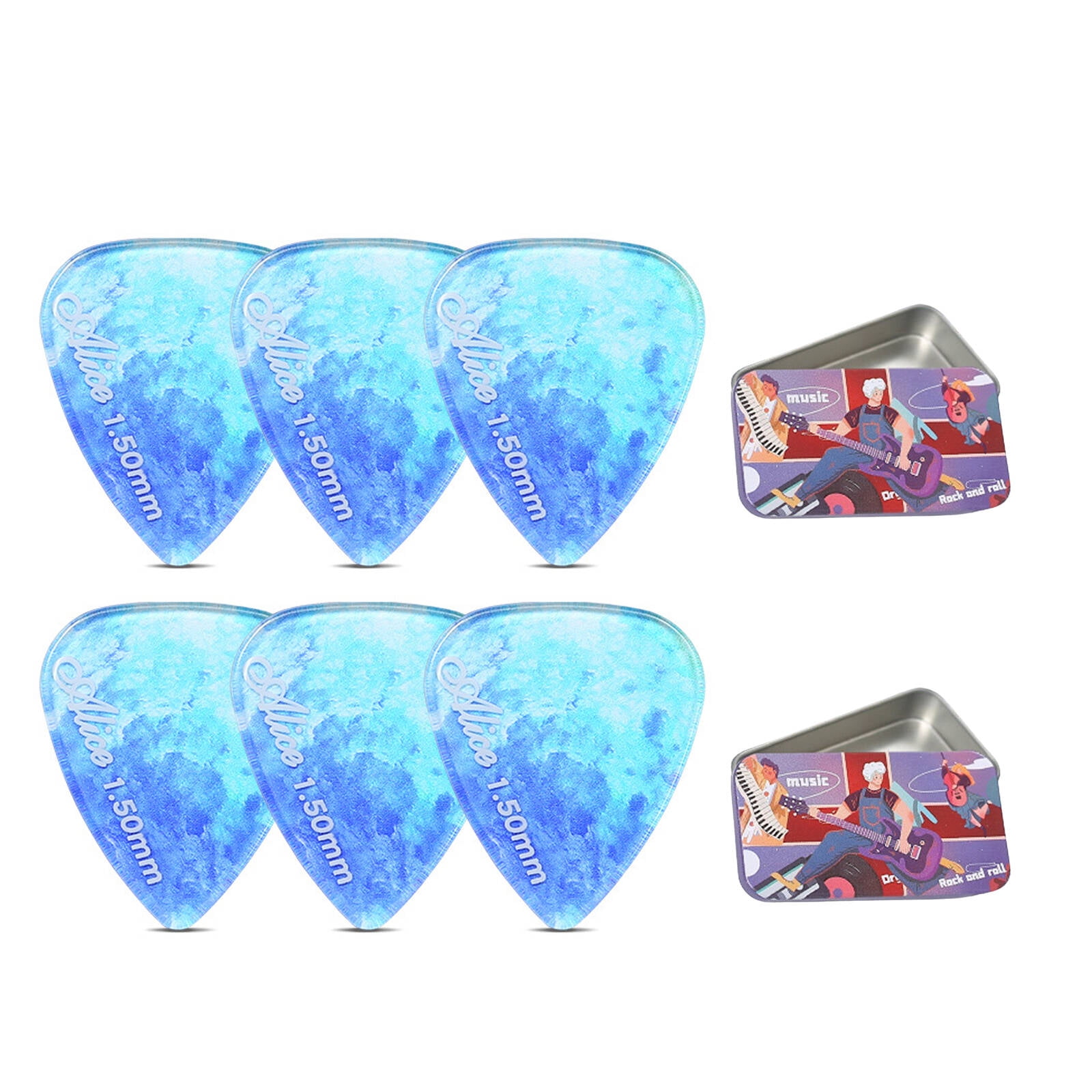BESTSKY 2Pcs Guitar Picks,Optimized Guitar Accessories for High Speed ...