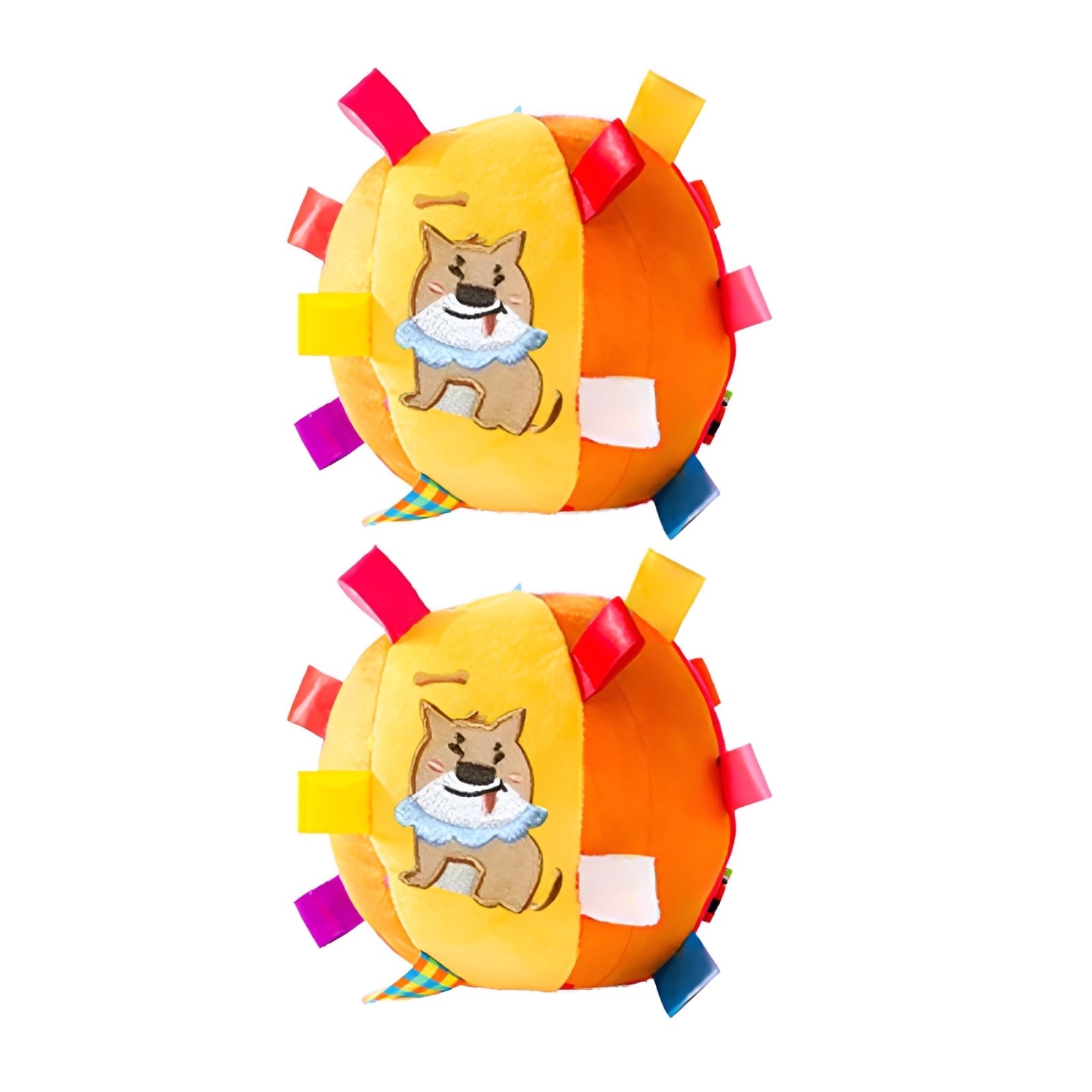 BESTSKY 2Pcs Interactive Dog Ball,Moving Dog Ball,Indestructible Dog ...