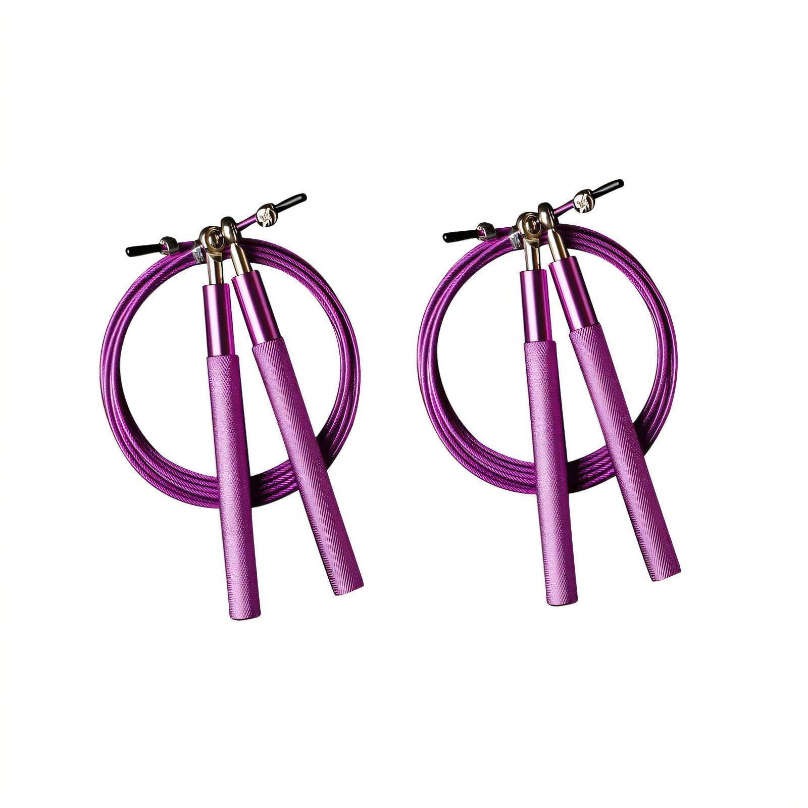 BESTSKY 2Pcs Jump Rope,Aluminum Alloy Metal Handle Kids Jump Rope,No ...