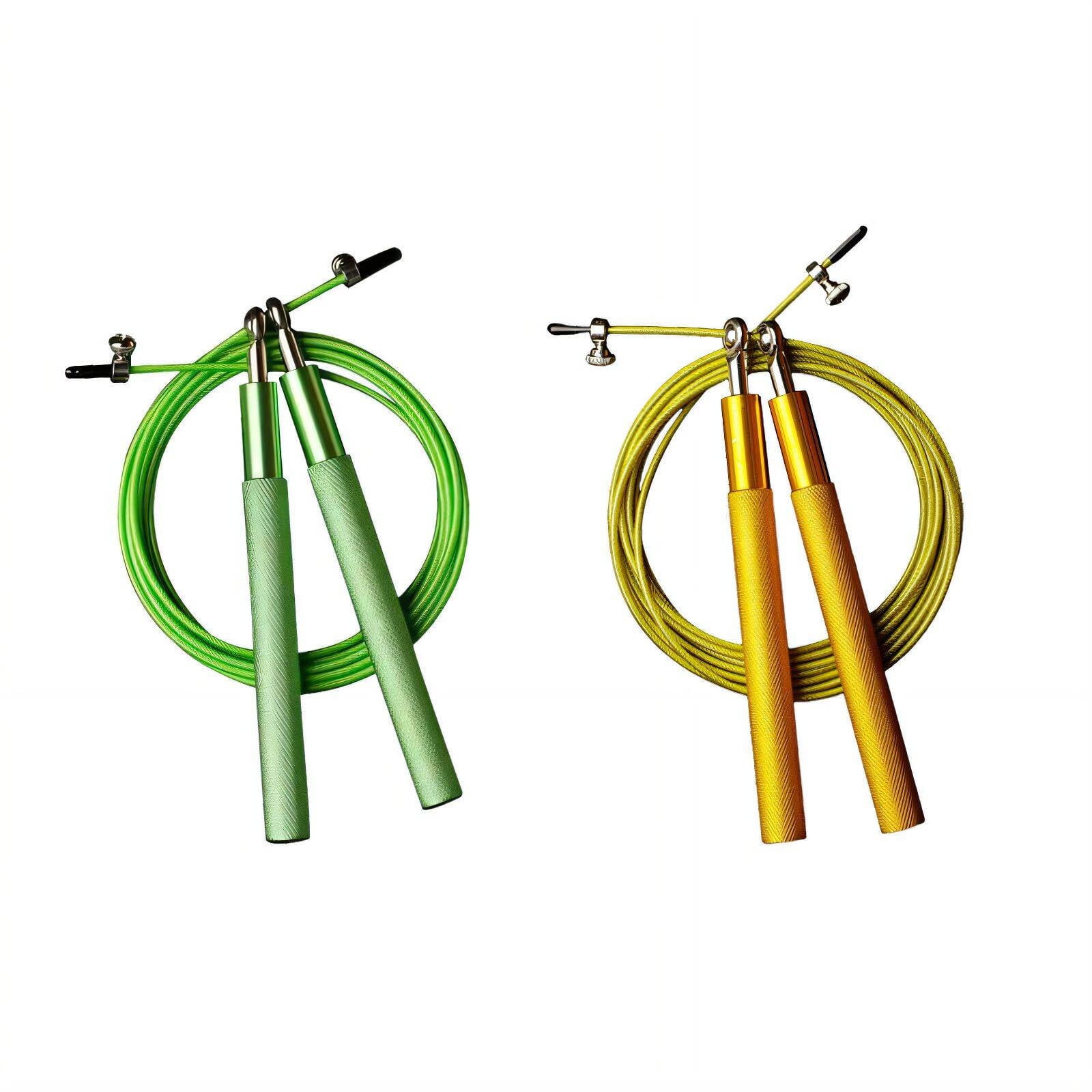 BESTSKY 2Pcs Jump Rope,Built-In Bearings Kids Jump Rope,Diamond Texture ...