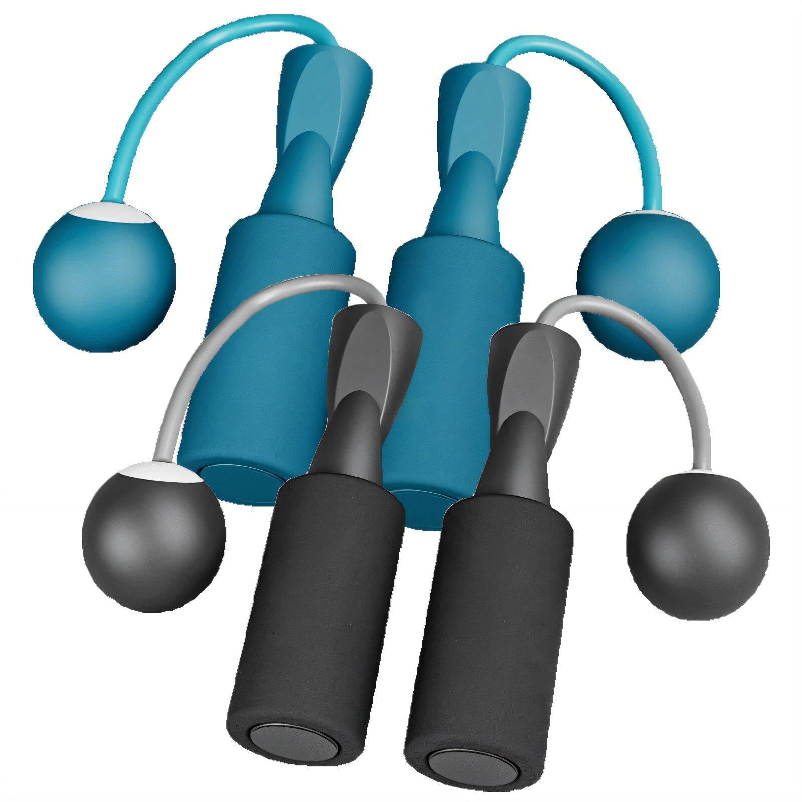 BESTSKY 2Pcs Jump Rope,Doubles As A Fascia Ball Kids Jump Rope ...