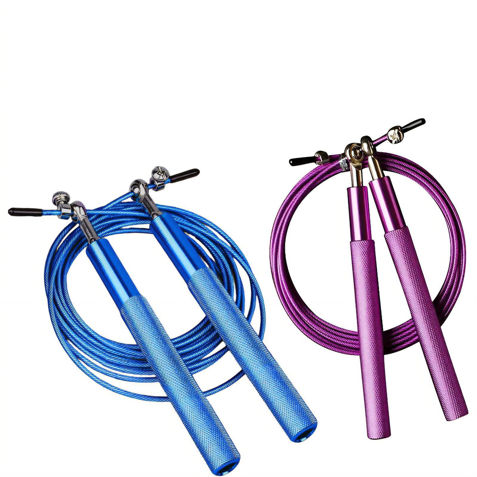 BESTSKY 2Pcs Jump Rope,Durable,Fast Kids Jump Rope,Fits All Ages Speed ...