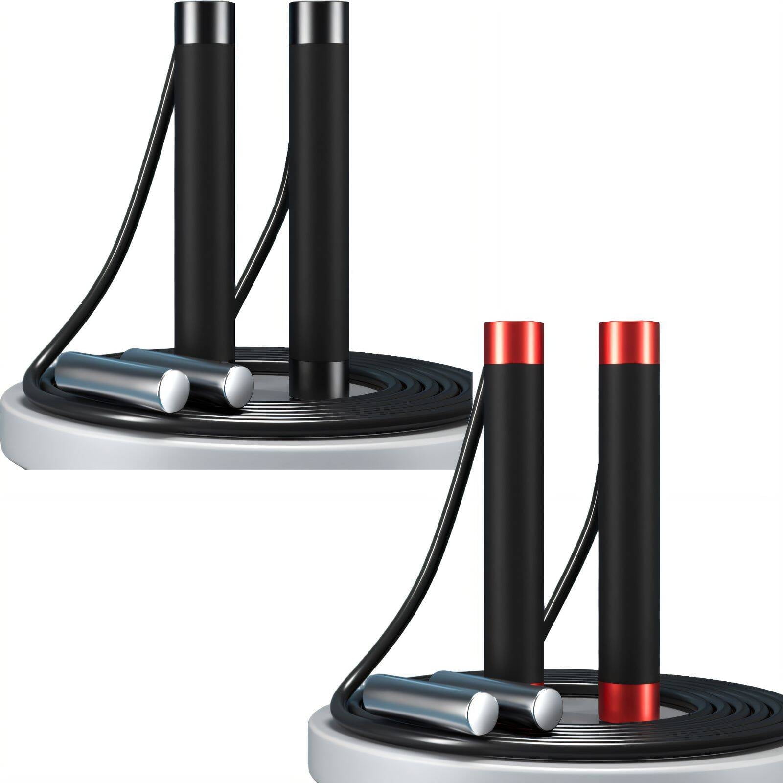 BESTSKY 2Pcs Jump Rope,Easy Jumping Kids Jump Rope,Built-In Steel Balls ...