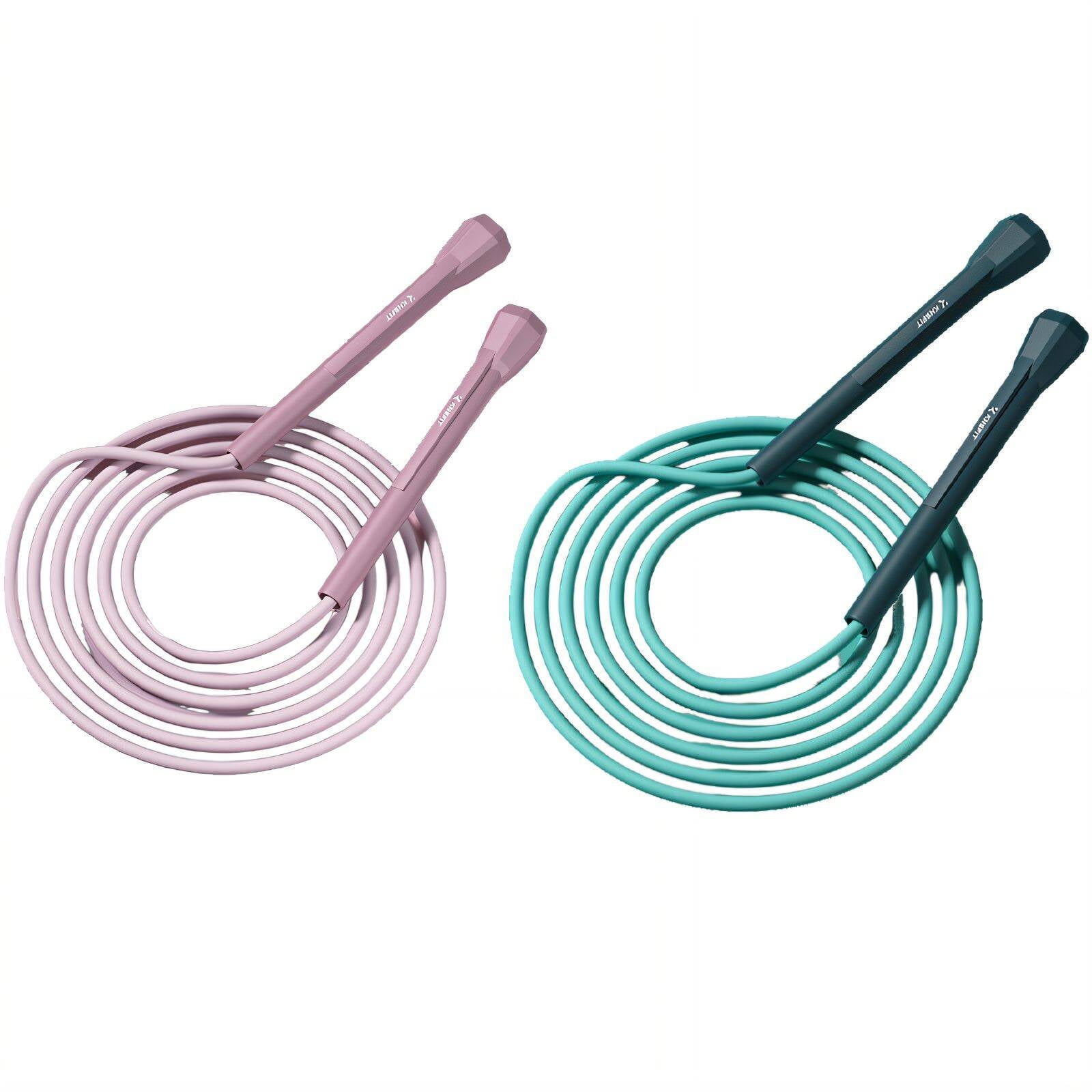 BESTSKY 2Pcs Jump Rope,Effortless Speed Boost Kids Jump Rope,One-Second ...