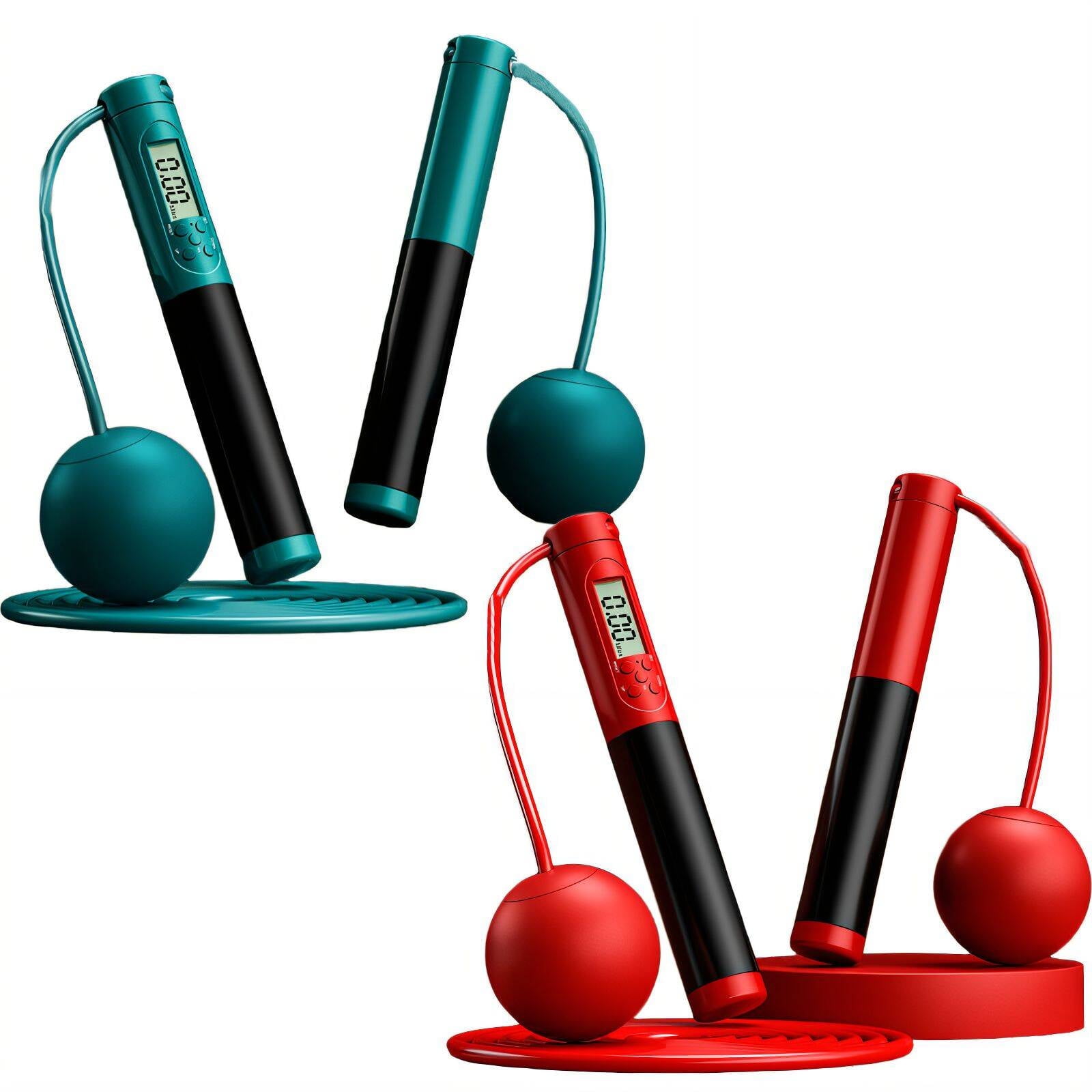 BESTSKY 2Pcs Jump Rope,Enlarged and Weighted Kids Jump Rope,Ergonomic ...