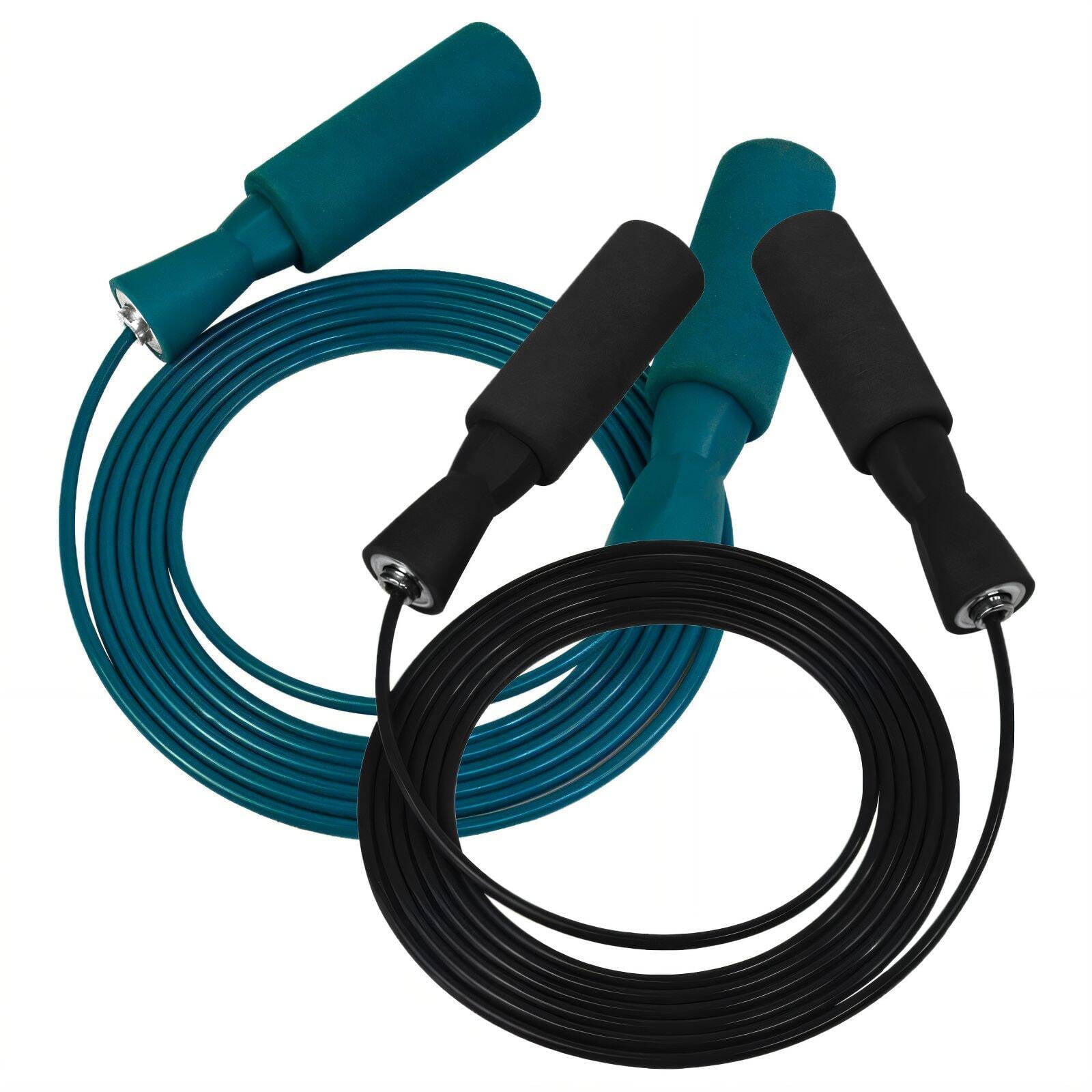 BESTSKY 2Pcs Jump Rope,Fascia Ball Use Kids Jump Rope,Thick Pvc Rope ...