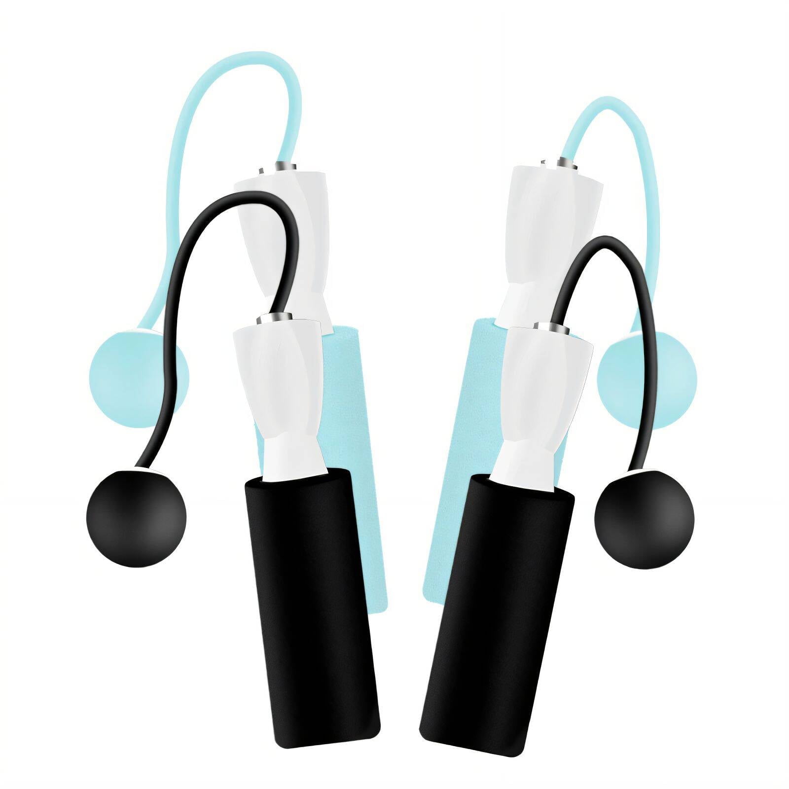 BESTSKY 2Pcs Jump Rope,Fast and Smooth Kids Jump Rope,Effortless Force ...
