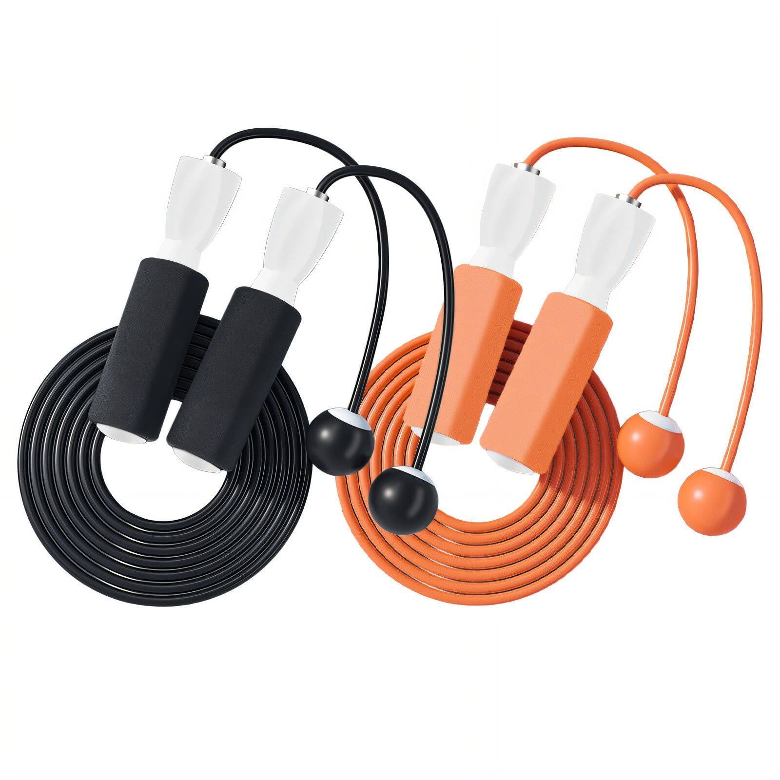 BESTSKY 2Pcs Jump Rope,Foam Grip,Stays Secure When Sweaty Kids Jump ...