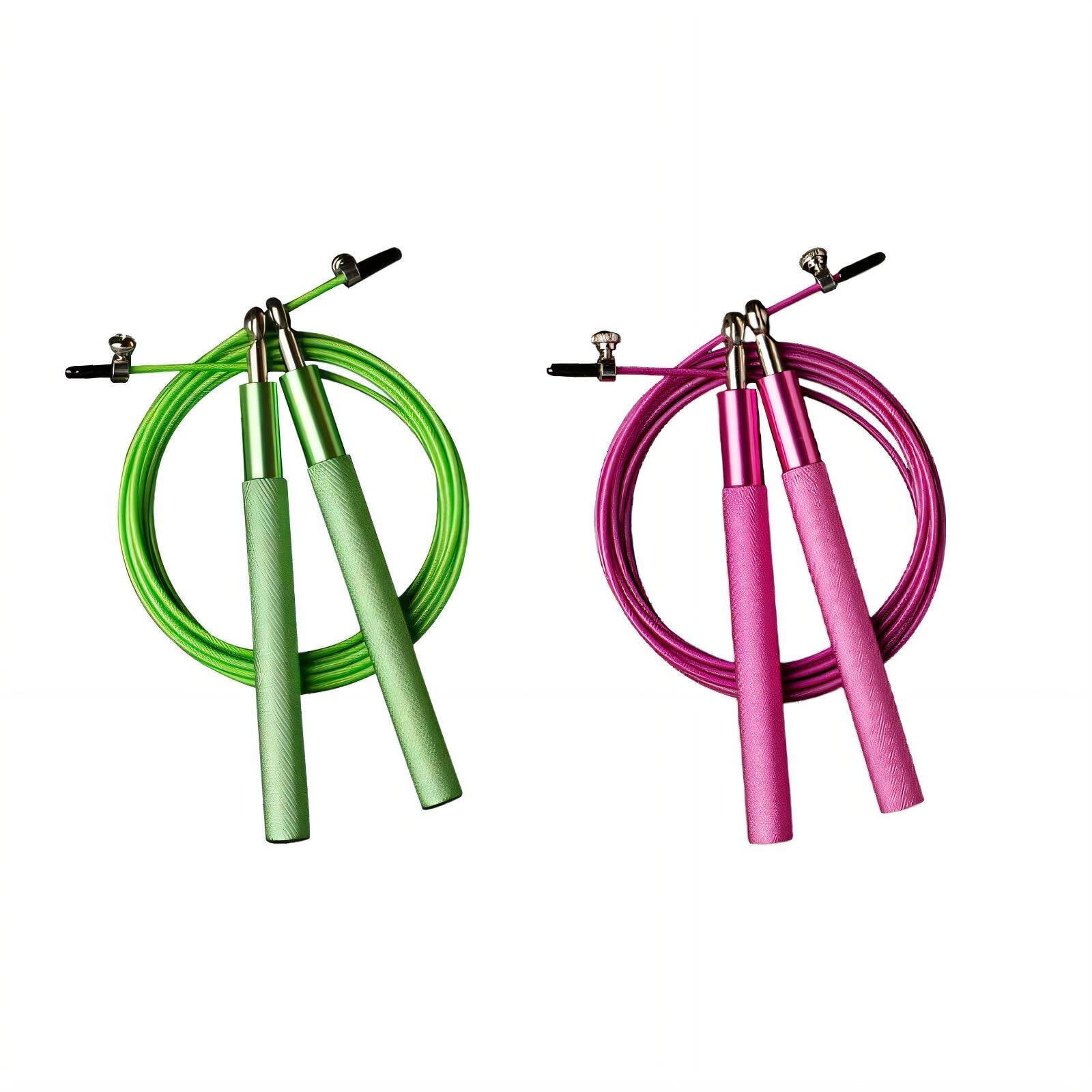 BESTSKY 2Pcs Jump Rope,Freely Adjustable Rope Length Kids Jump Rope,No ...