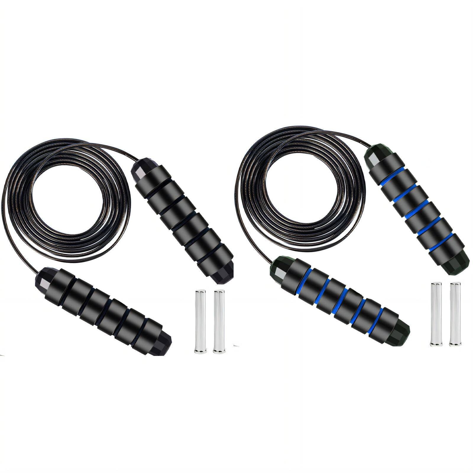 BESTSKY 2Pcs Jump Rope,Integrated Bearing Kids Jump Rope,Refuse ...