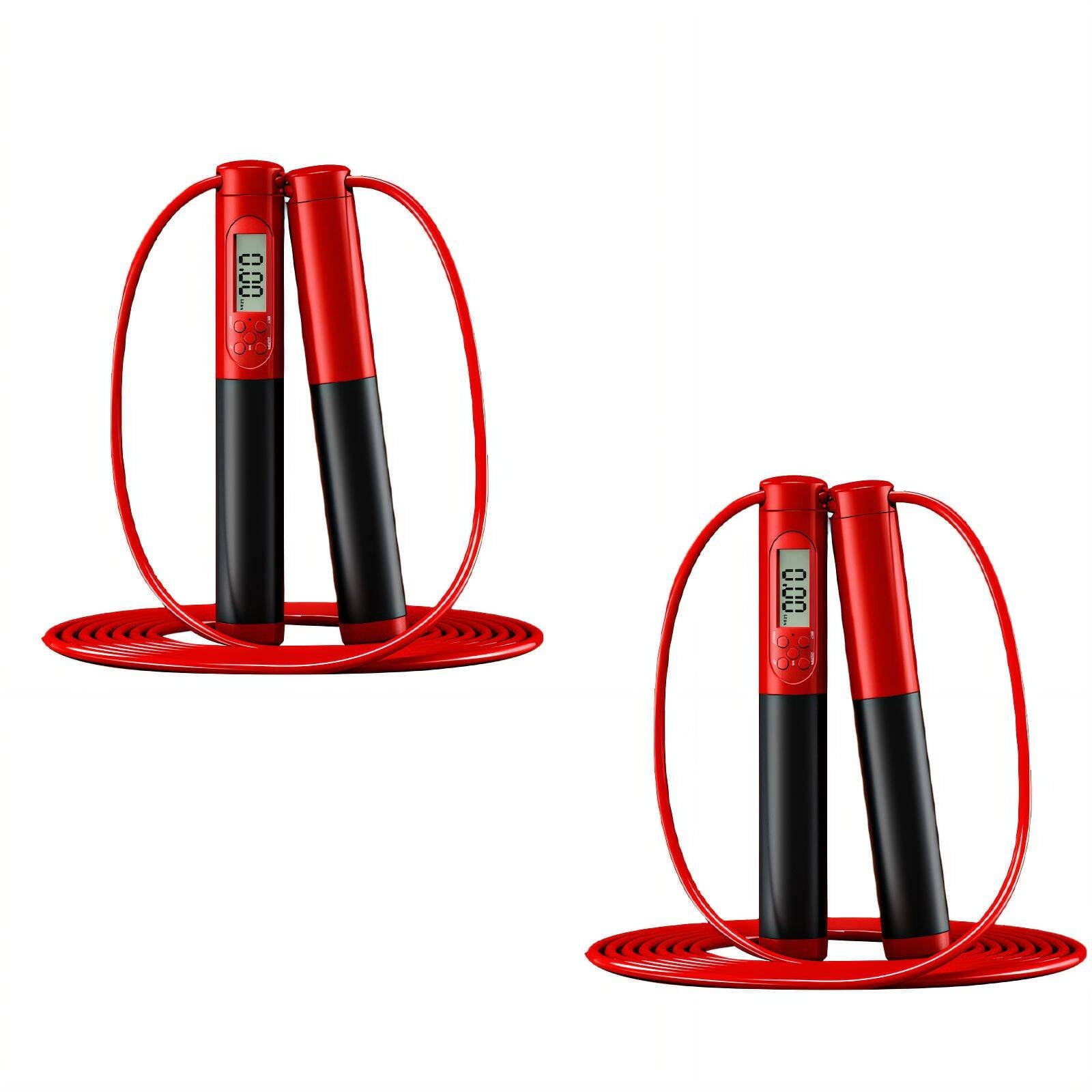 BESTSKY 2Pcs Jump Rope,Like Rope Weight Kids Jump Rope,Ergonomic ...