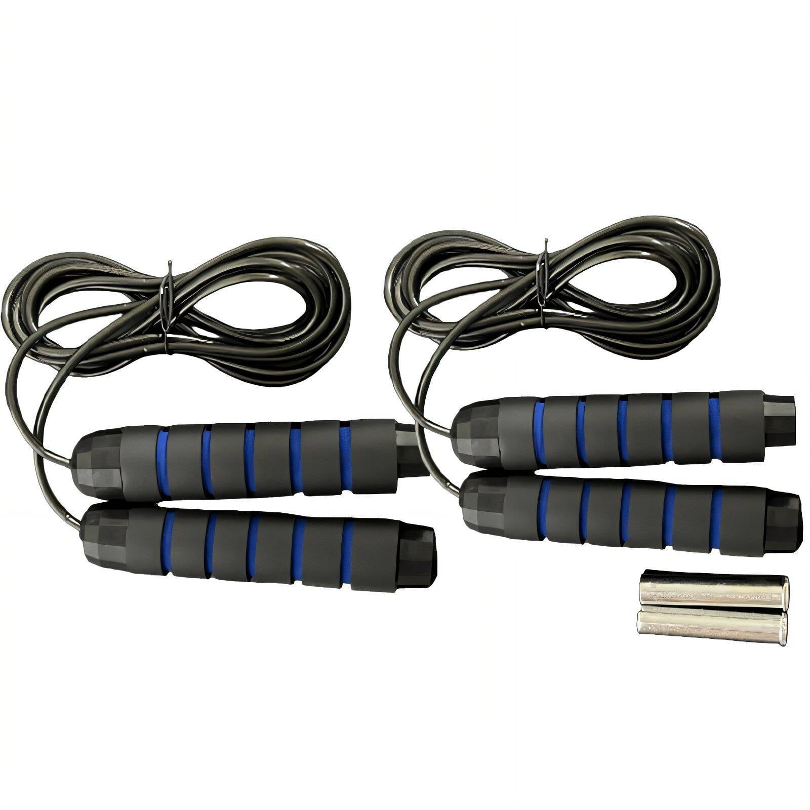 BESTSKY 2Pcs Jump Rope,Steel Core Kids Jump Rope,Low Resistance,Fast,No ...