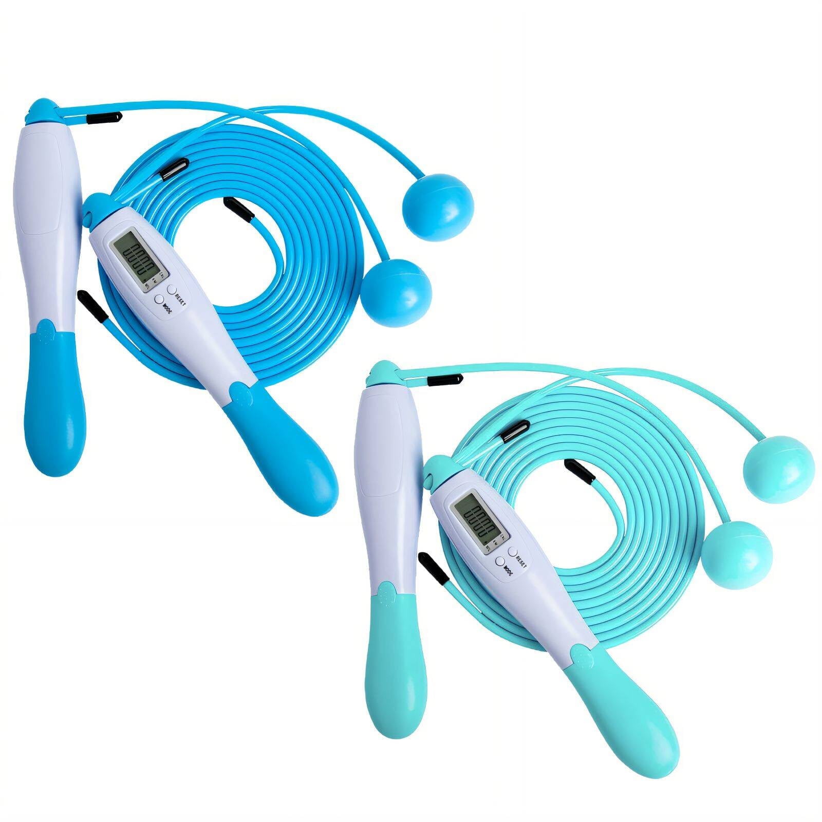 BESTSKY 2Pcs Jump Rope,Steel Wire Core Kids Jump Rope,Meets Needs at ...