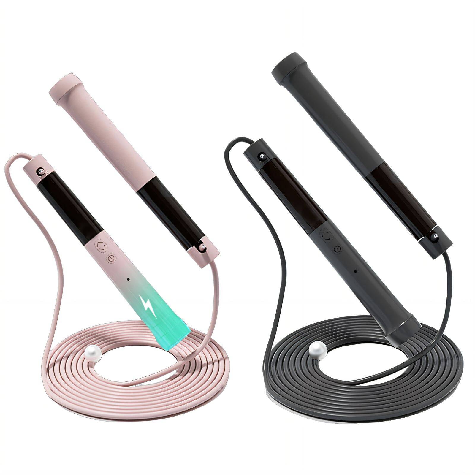 BESTSKY 2Pcs Jump Rope,Train Anytime,Anywhere Kids Jump Rope,Electronic ...