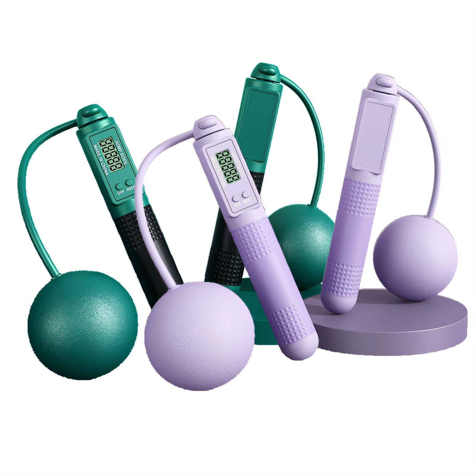 BESTSKY 2Pcs Jump Rope,Upgraded Chip Kids Jump Rope,High-Precision ...