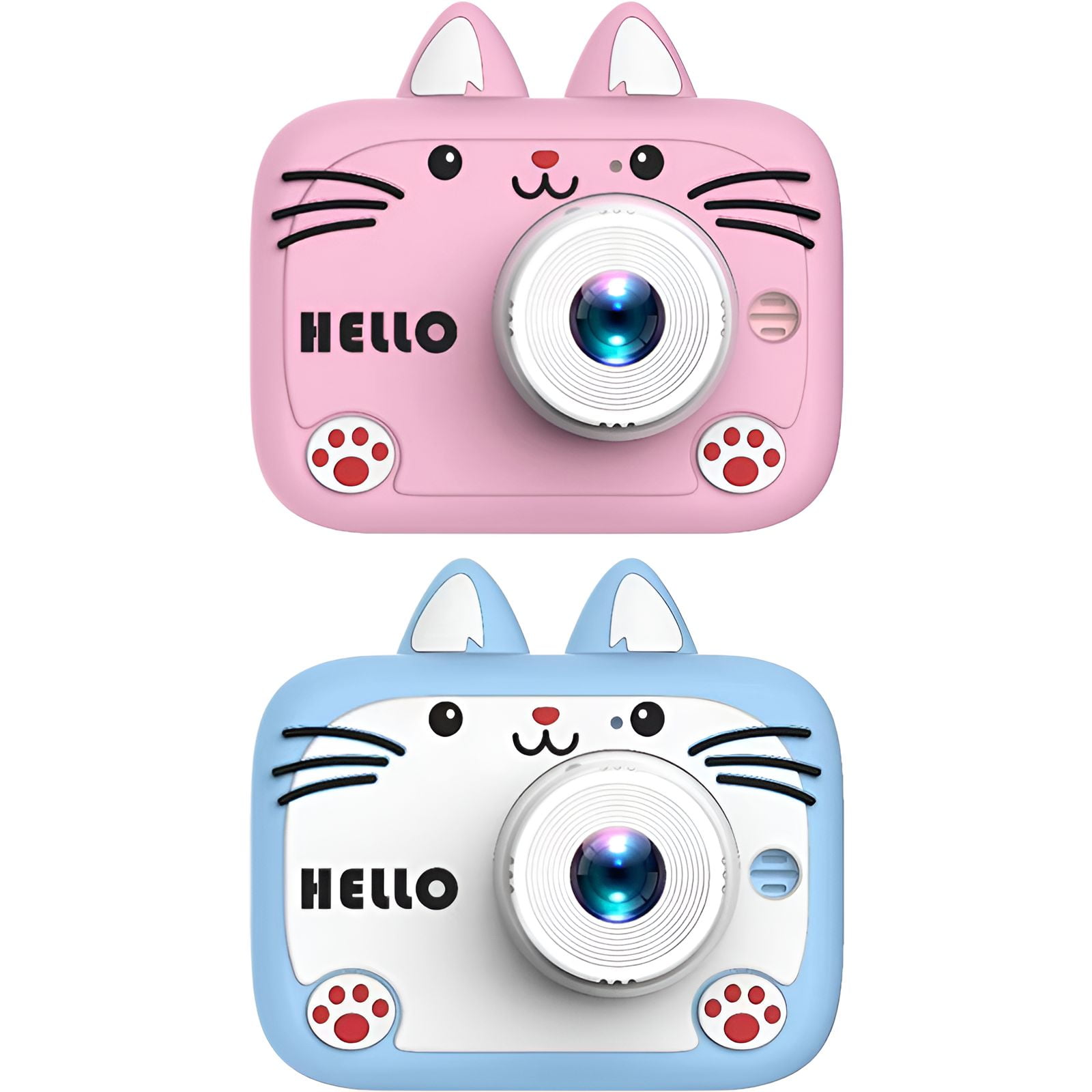 BESTSKY 2Pcs Kids Camera,Comfort View Screen Shields Eyes Kids Camera ...