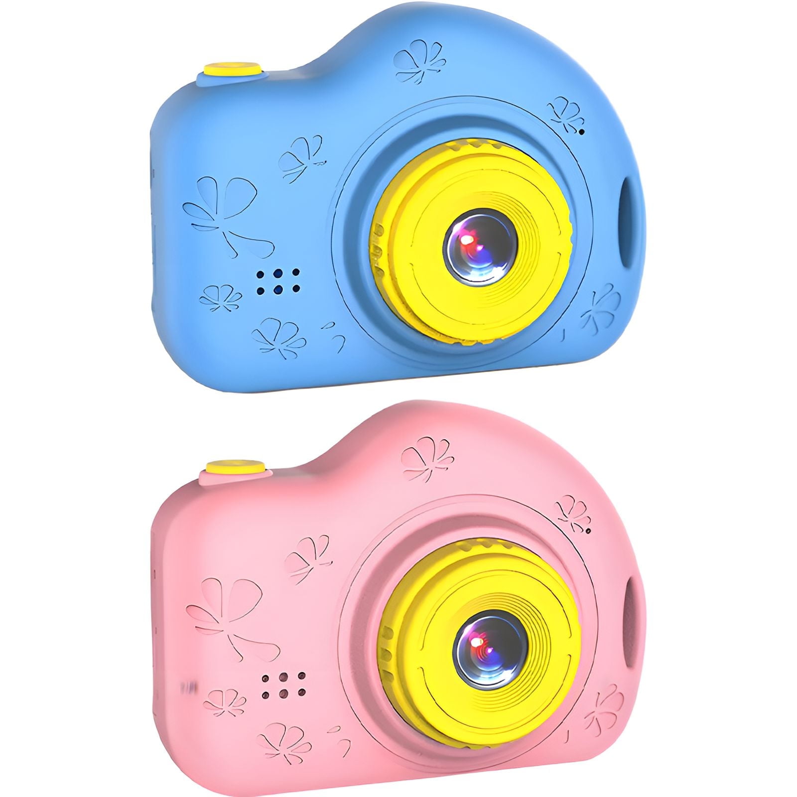 BESTSKY 2Pcs Kids Camera,Podcast Camera,3 Year Old Girl Gifts,Color ...