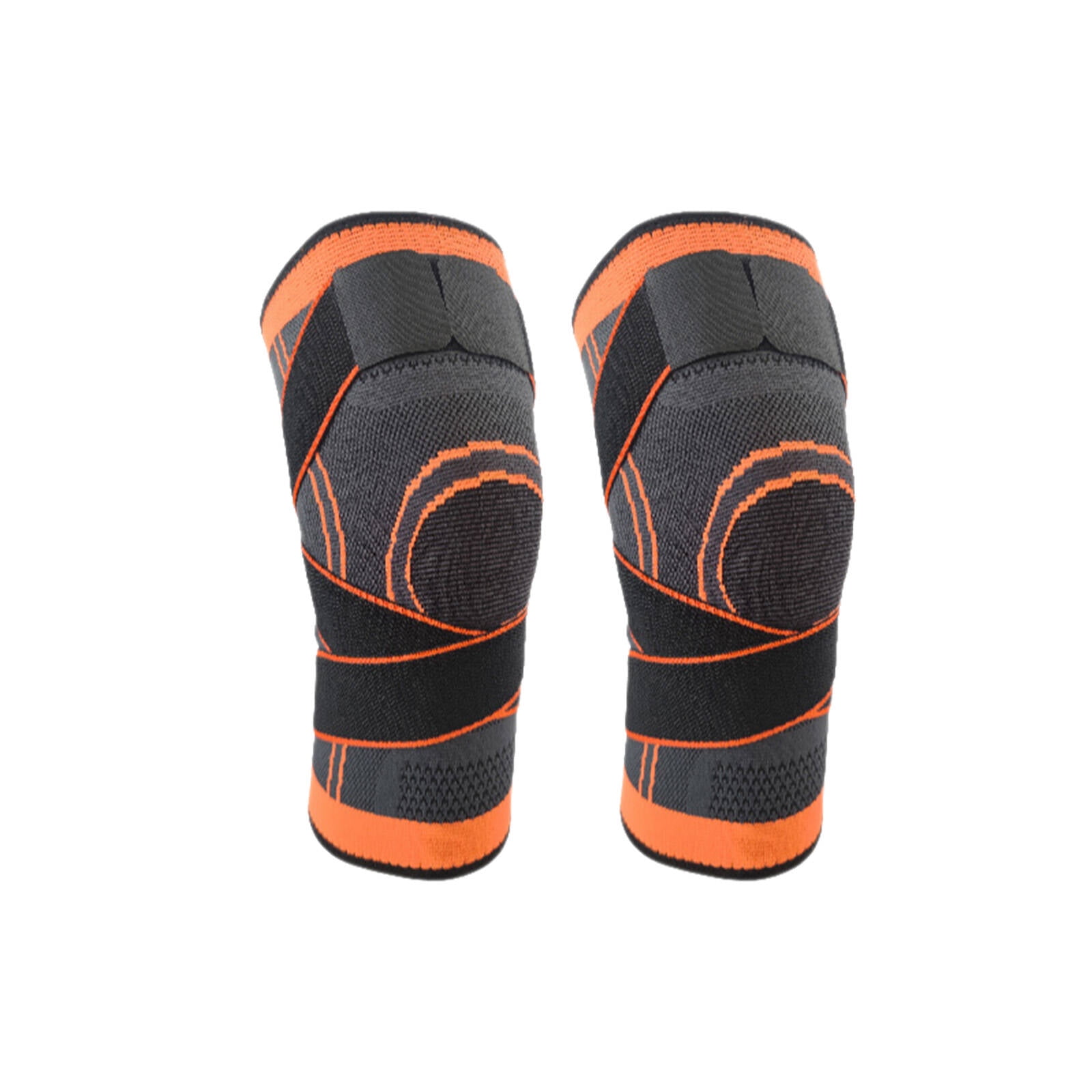 BESTSKY 2Pcs Knee Brace,Customizable Fit Knee Compression Sleeve,Extra ...