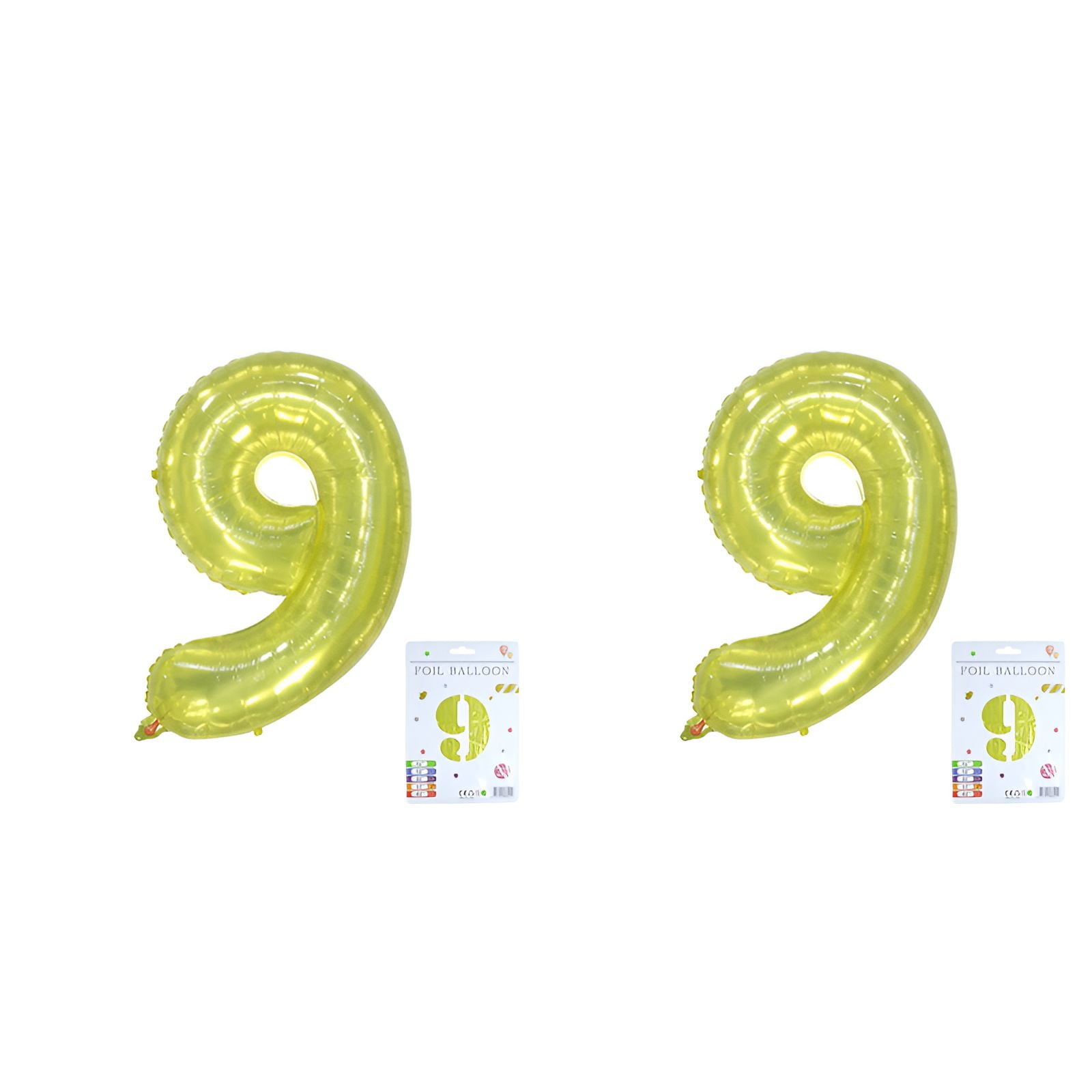 BESTSKY 2Pcs Number Balloons,Easy-To-Match Balloon Design Birthday ...