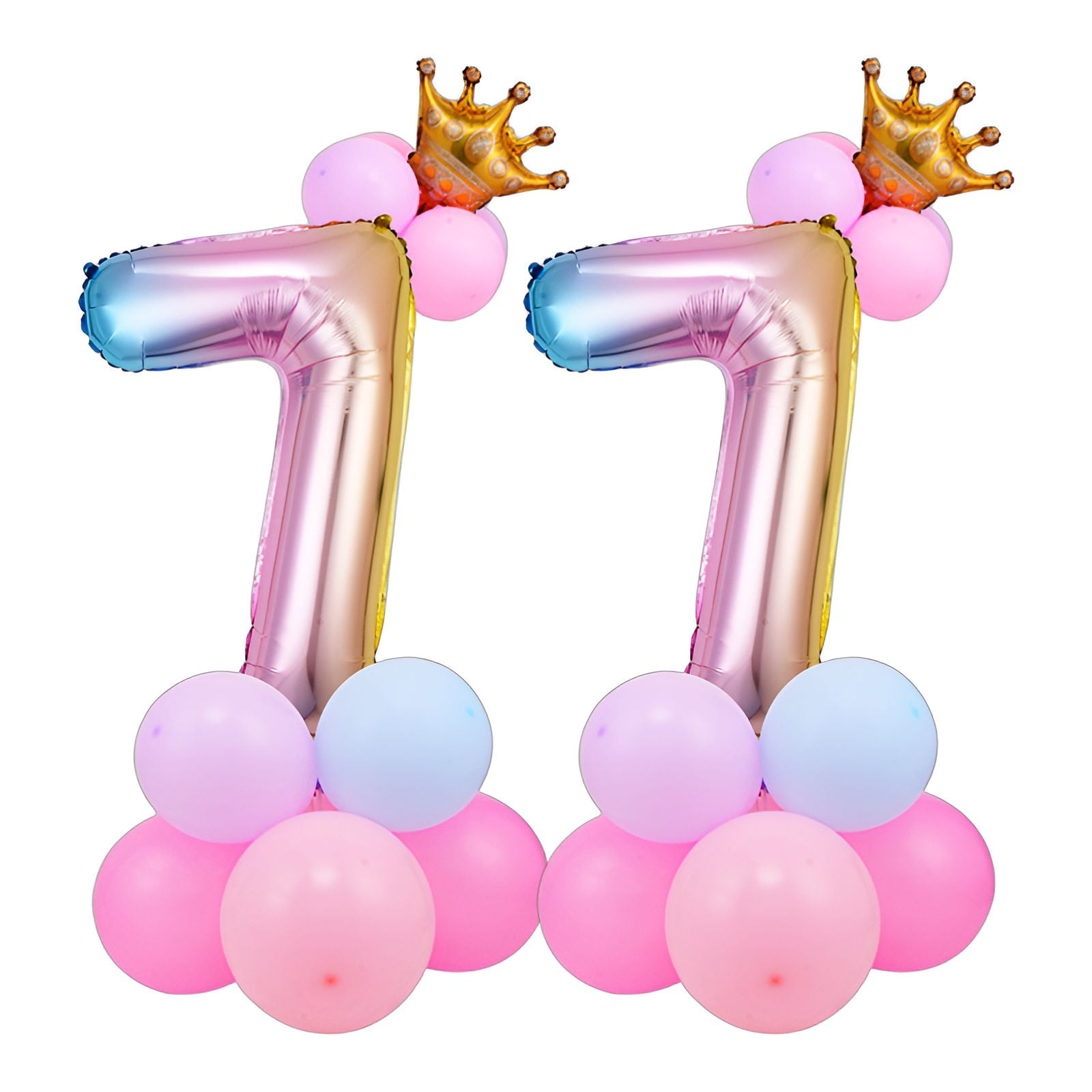 BESTSKY 2Pcs Number Balloons,Energetic Atmosphere Setup Party ...