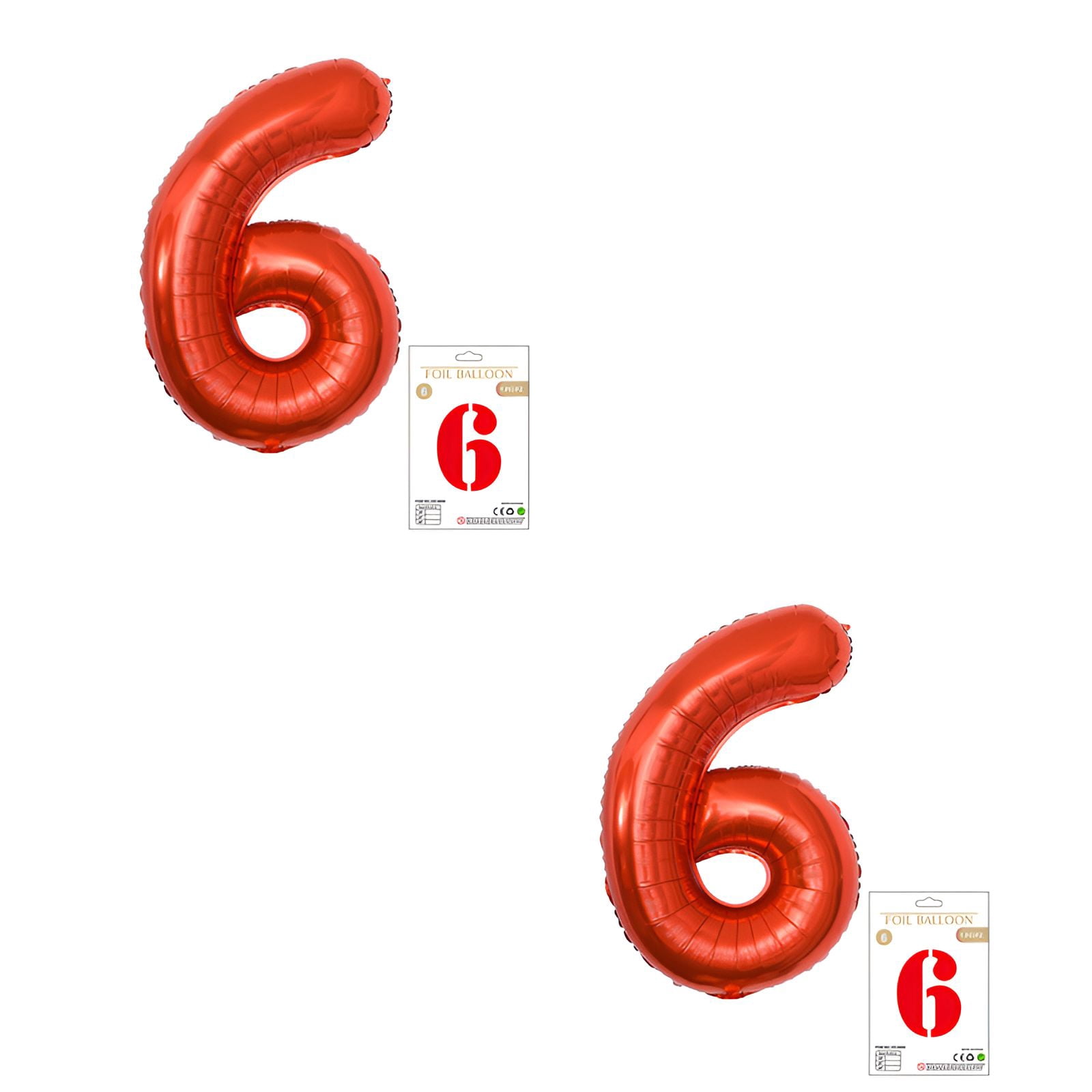 BESTSKY 2Pcs Number Balloons,Energetic Birthday Setup Party Decorations ...