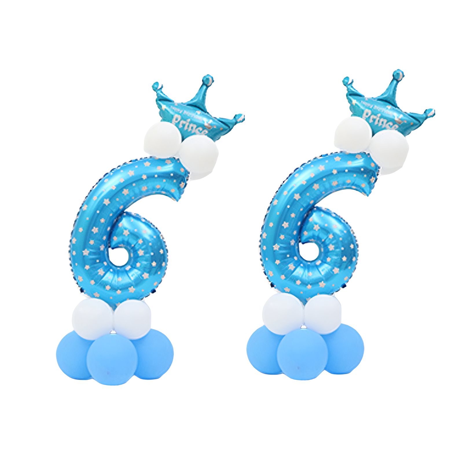 BESTSKY 2Pcs Number Balloons,Energetic Column Setup Birthday ...