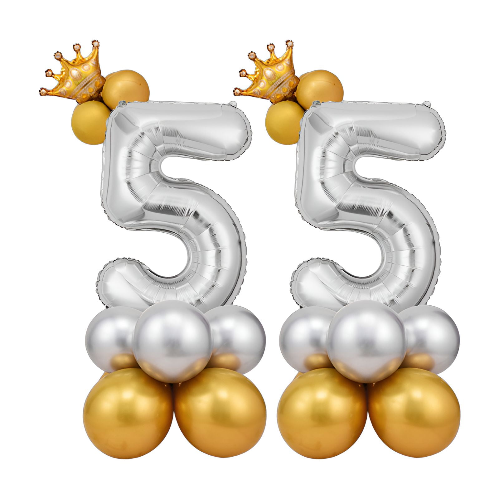 BESTSKY 2Pcs Number Balloons,Lively Atmosphere Boost Party Decorations ...