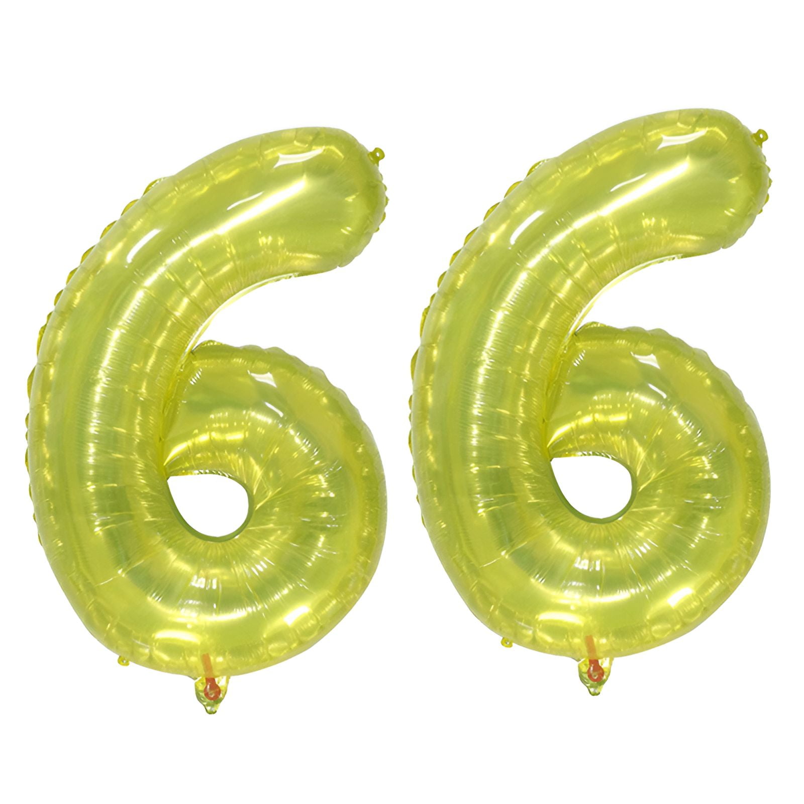 BESTSKY 2Pcs Number Balloons,Rich Transparent Bubble Setup Party ...