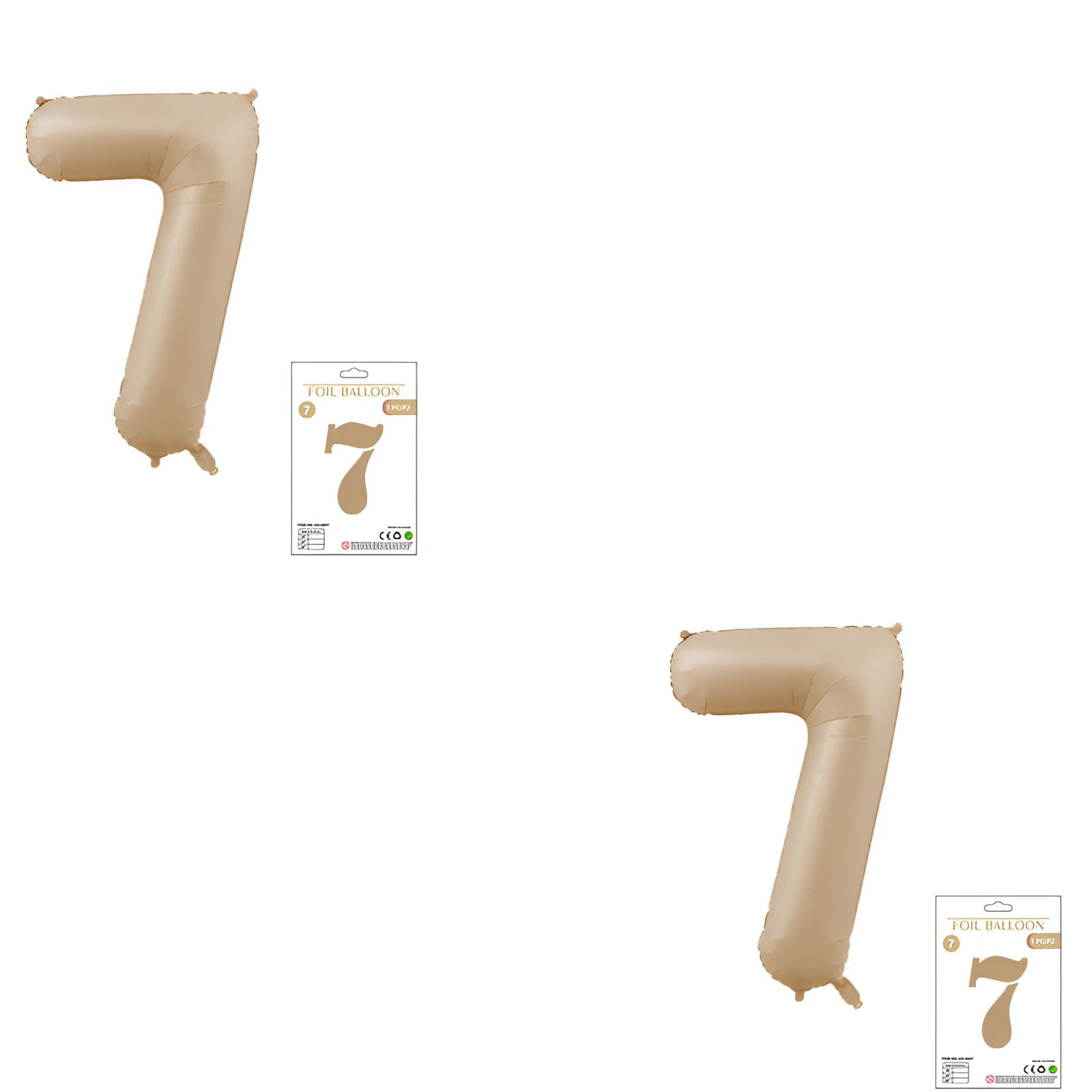 BESTSKY 2Pcs Number Balloons,Stylish Retro Balloon Combo Balloons for ...