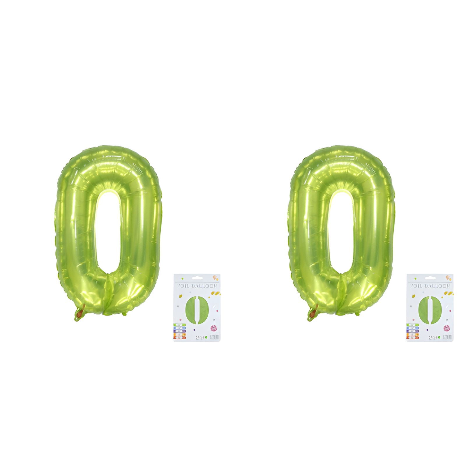 BESTSKY 2Pcs Number Balloons,Unique Foil Balloon Design Party ...