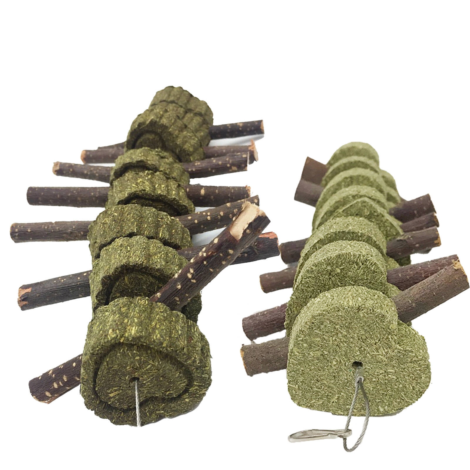 BESTSKY 2Pcs Nutritious Rabbit Chew Toys,Rotating Hook Design Rabbit ...