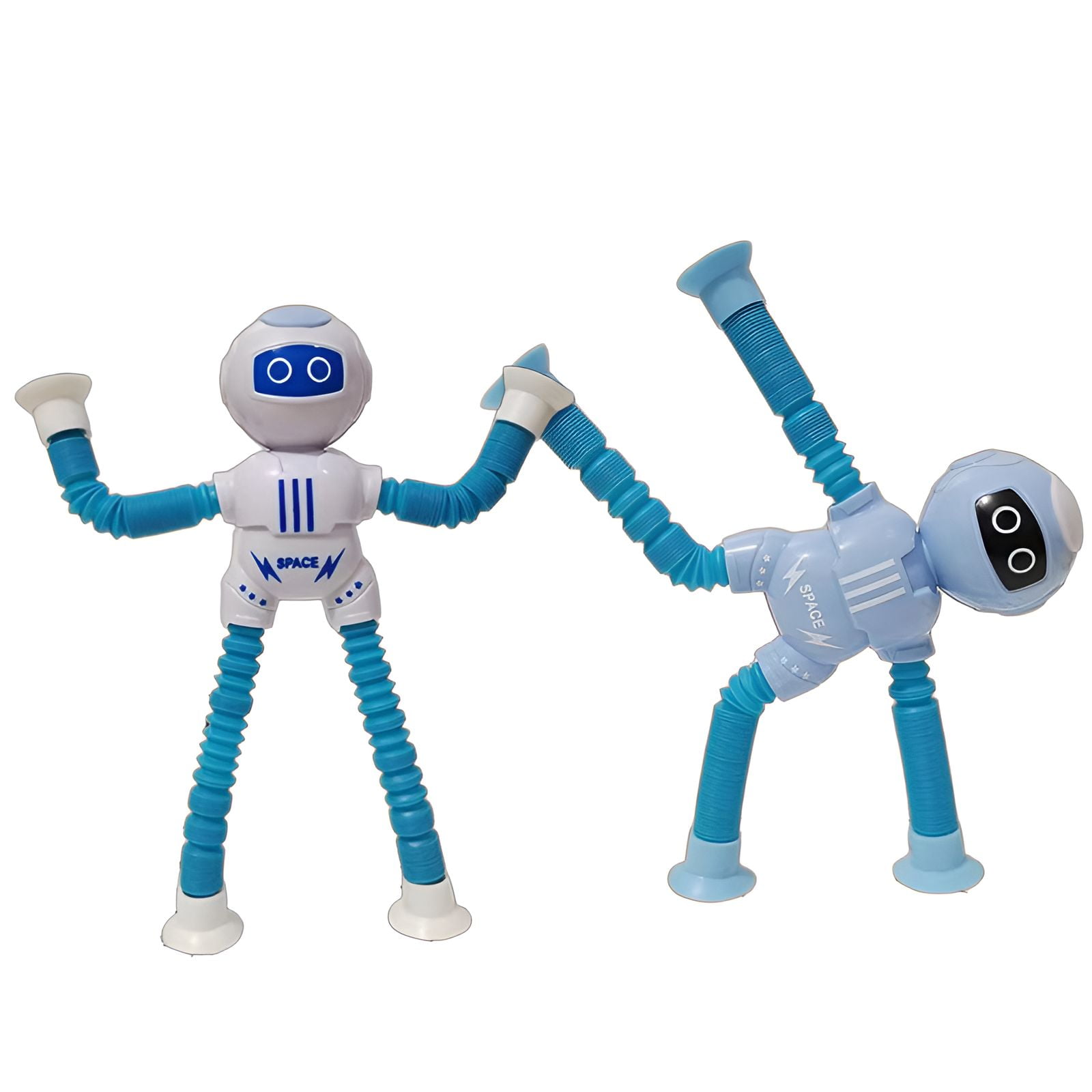 BESTSKY 2Pcs Pop Tubes,Fluid Glide Stretch Sensory Toys,Solid Suction Bond Fidget Autism Sensory ...