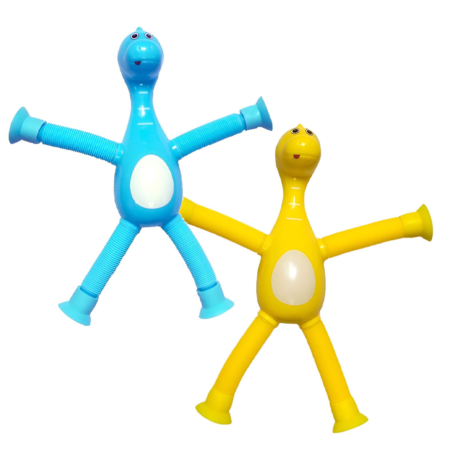 BESTSKY 2Pcs Pop Tubes,Immovable Suction Sensory Toys,Anchored Hold ...