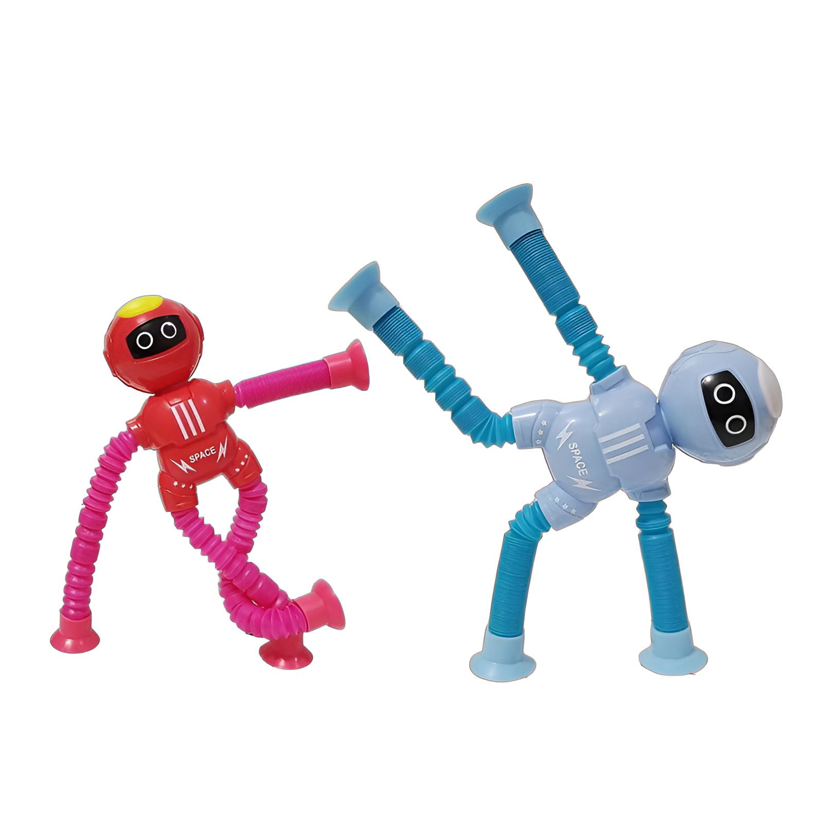 BESTSKY 2Pcs Pop Tubes,Rigid Suction Sensory Toys,Quick Snap Revert ...