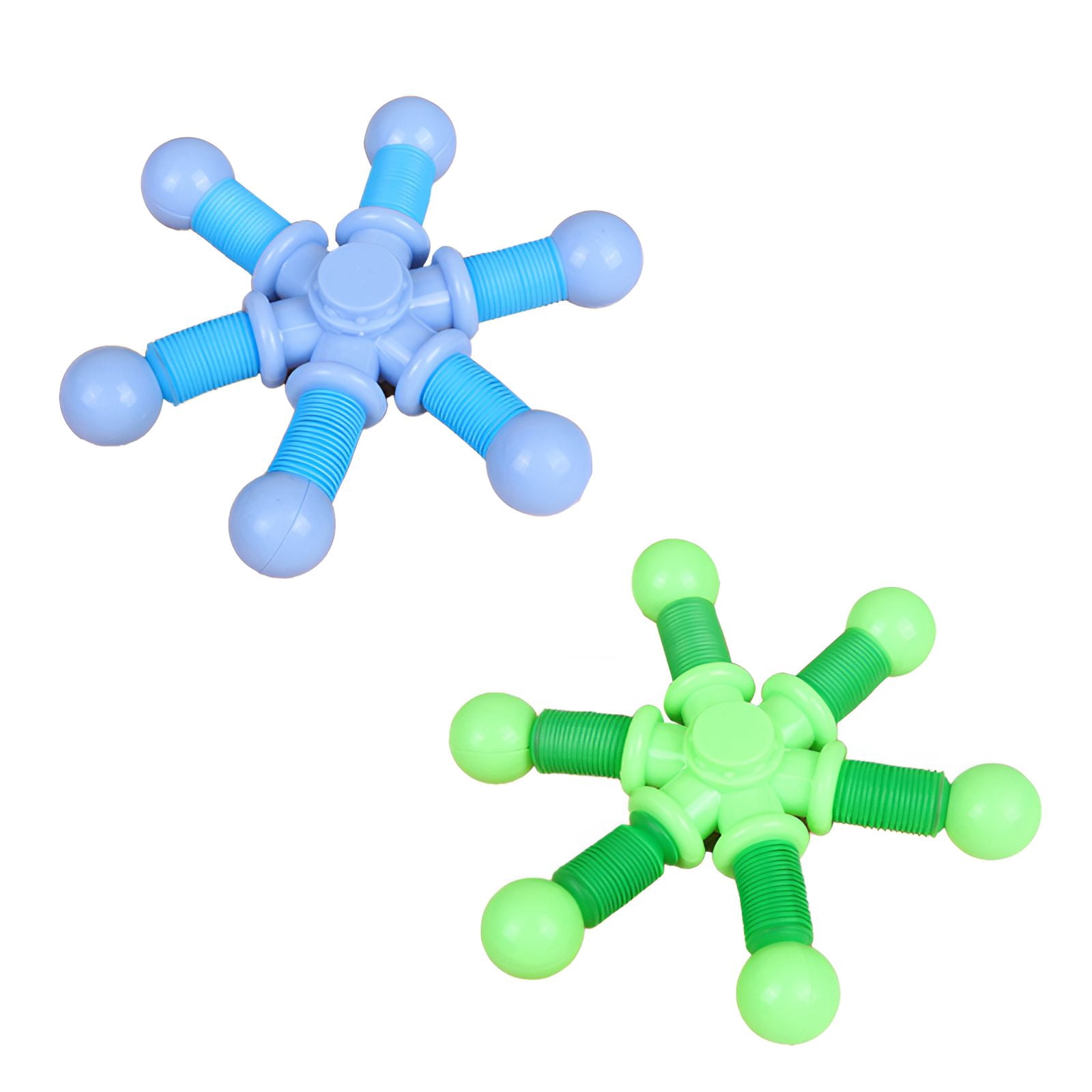 BESTSKY 2Pcs Pop Tubes,Sleek Glide Stretch Sensory Toys,Flexible Curve ...