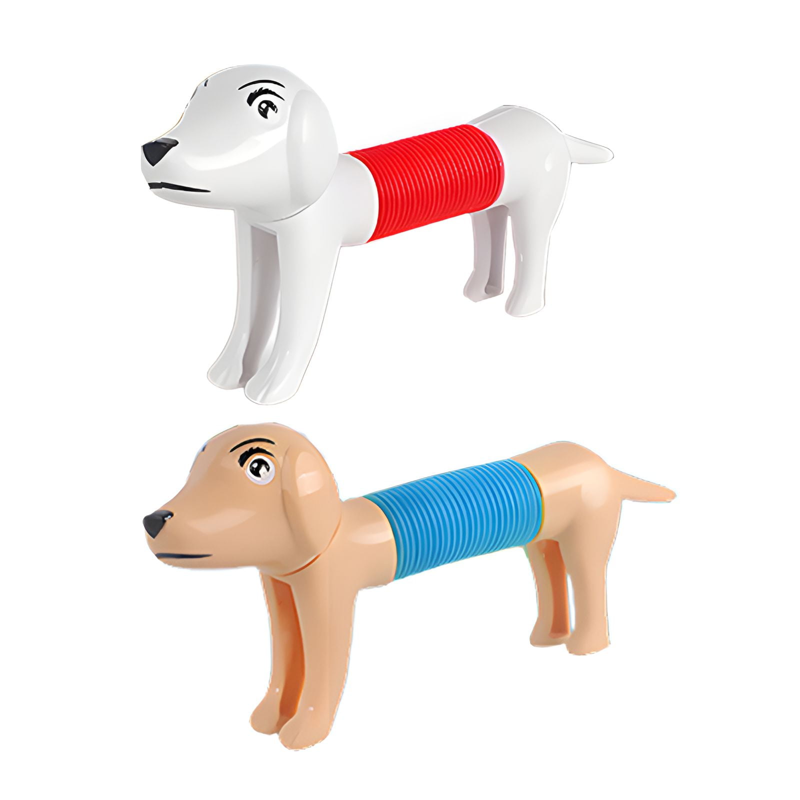 BESTSKY 2Pcs Pop Tubes,Supple Design Sensory Toys,Solid Grip Force ...