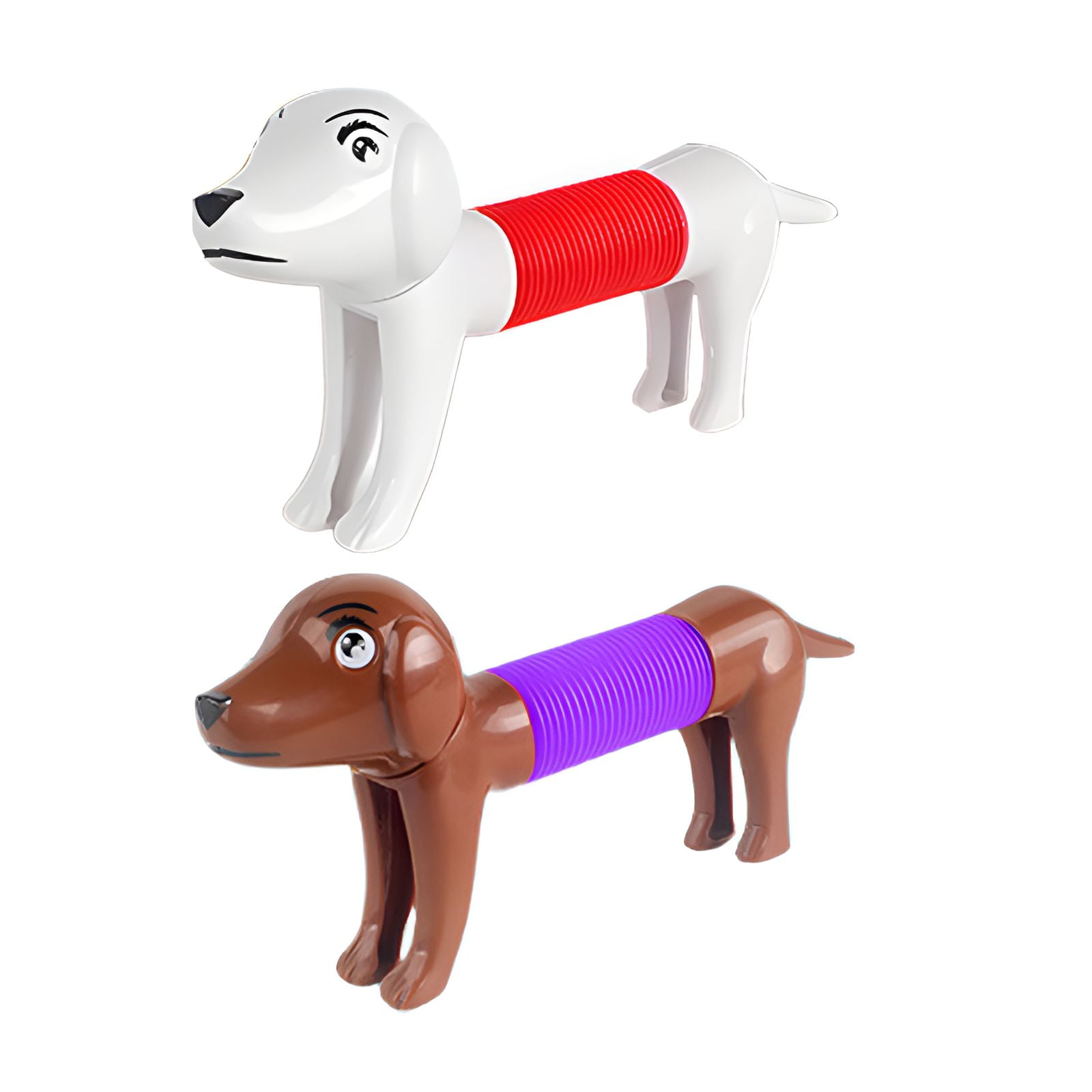 BESTSKY 2Pcs Pop Tubes,Tenacious Grip Sensory Toys,Quick Form Bounce Fidget Autism Sensory Toys ...