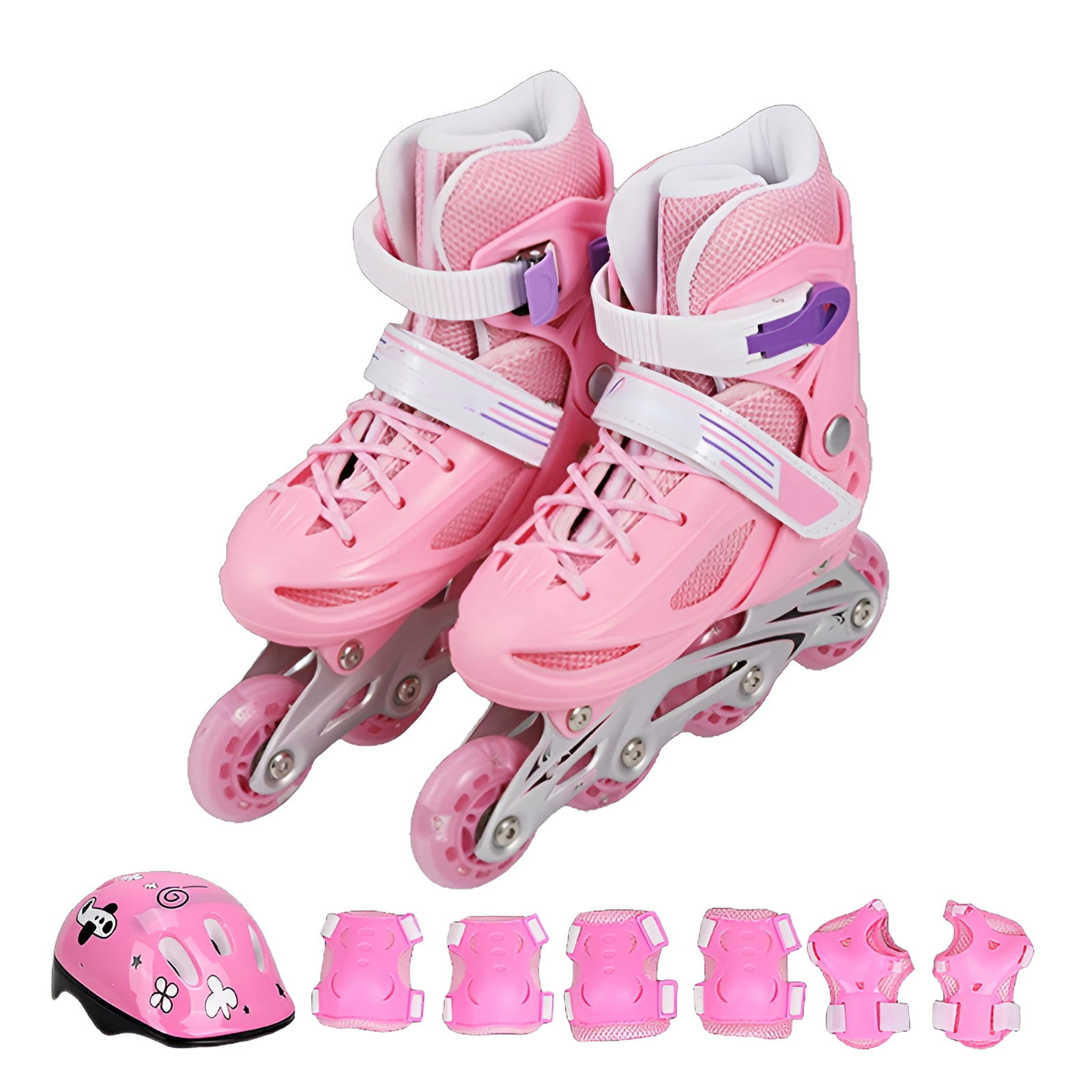 BESTSKY 2Pcs Roller Skates,Slim Structure Improved Agility Patines Para ...