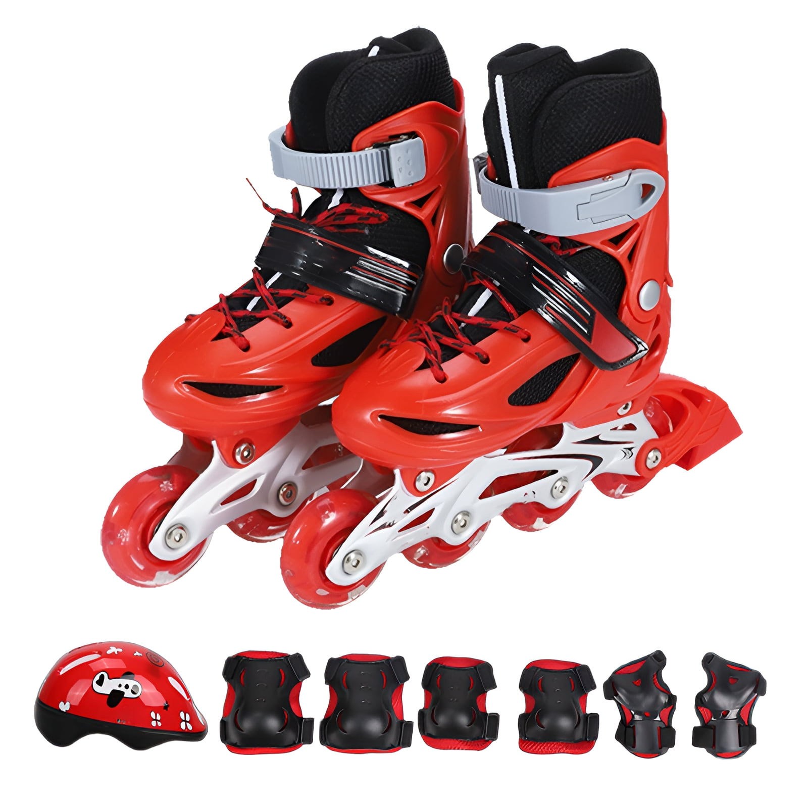 BESTSKY 2Pcs Roller Skates,Thin Body Increased Maneuverability Toddler ...