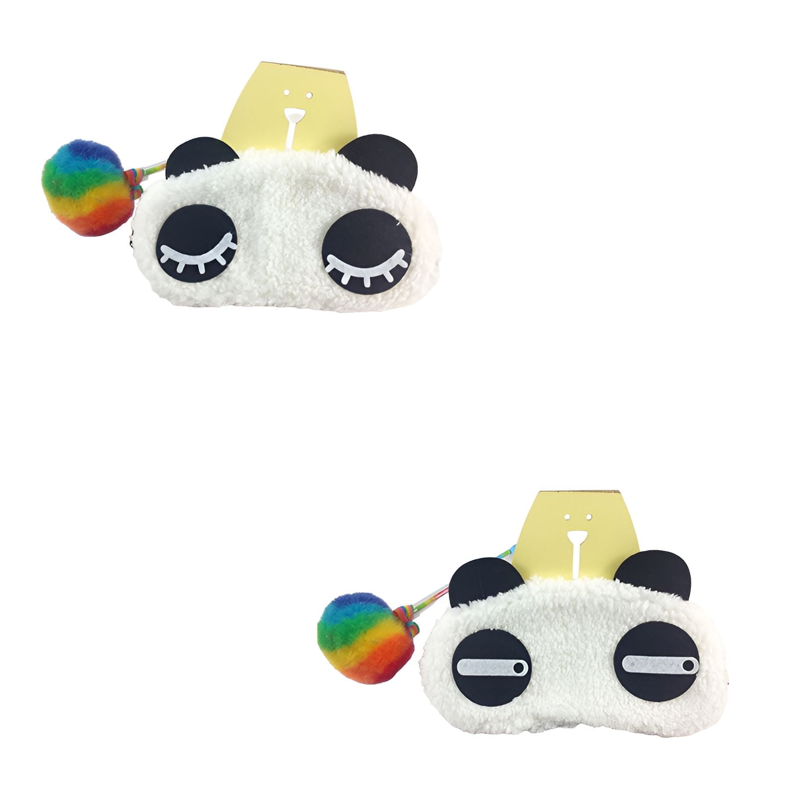 BESTSKY 2Pcs Sleep Mask,Eye Design Eye Mask,Soft Sleep Kids Sleep Mask ...