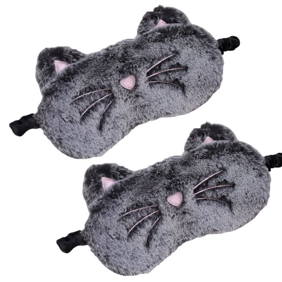 BESTSKY 2Pcs Sleep Mask,Soft Relaxation Eye Mask,Soft Relaxation Kids ...
