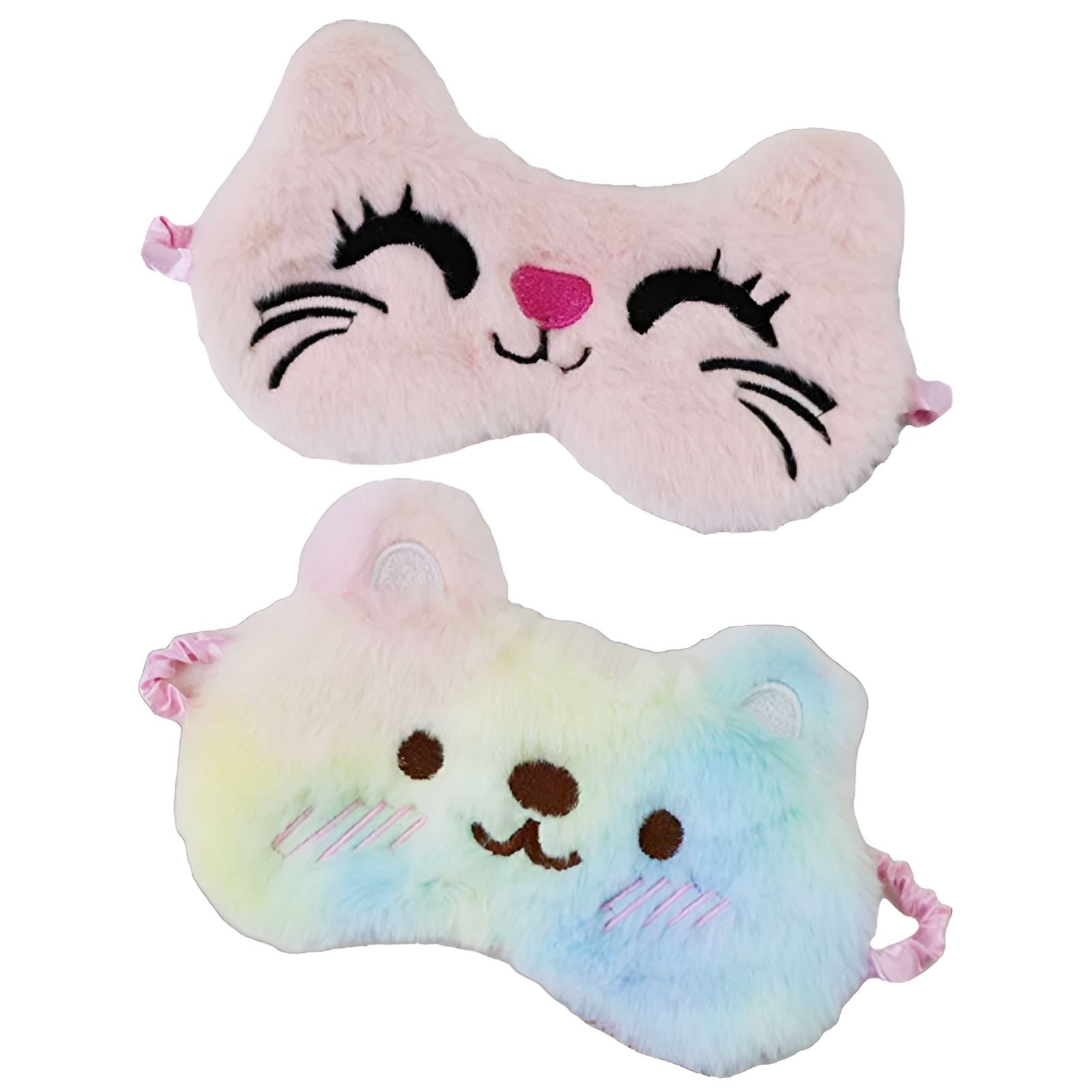 BESTSKY 2Pcs Sleep Mask,Travel Fit Kids Sleep Mask,Soft Relaxation Eye ...