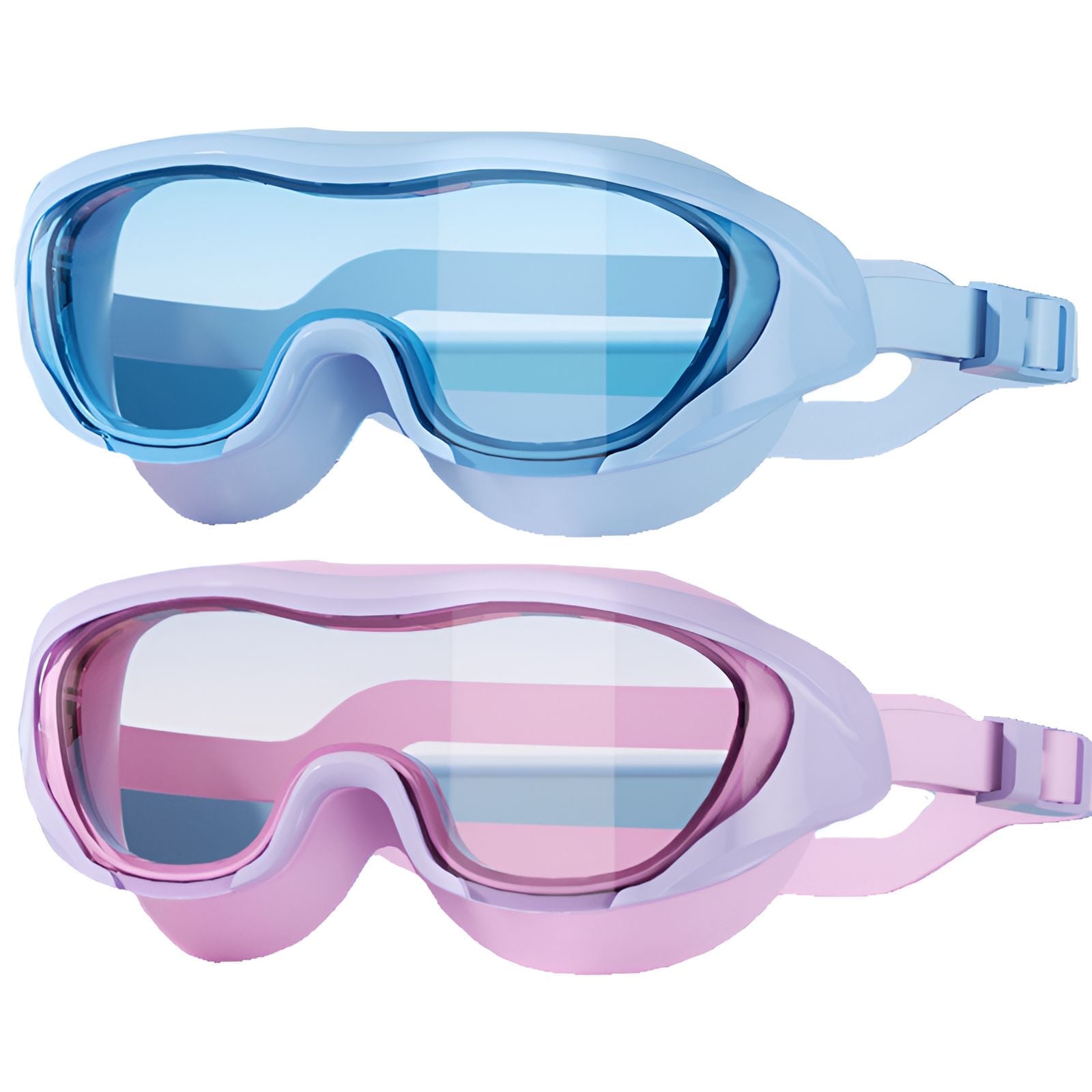 BESTSKY 2Pcs Goggles for Kids 6-14,Cp Anti-Fog Kid Goggles,Girls ...