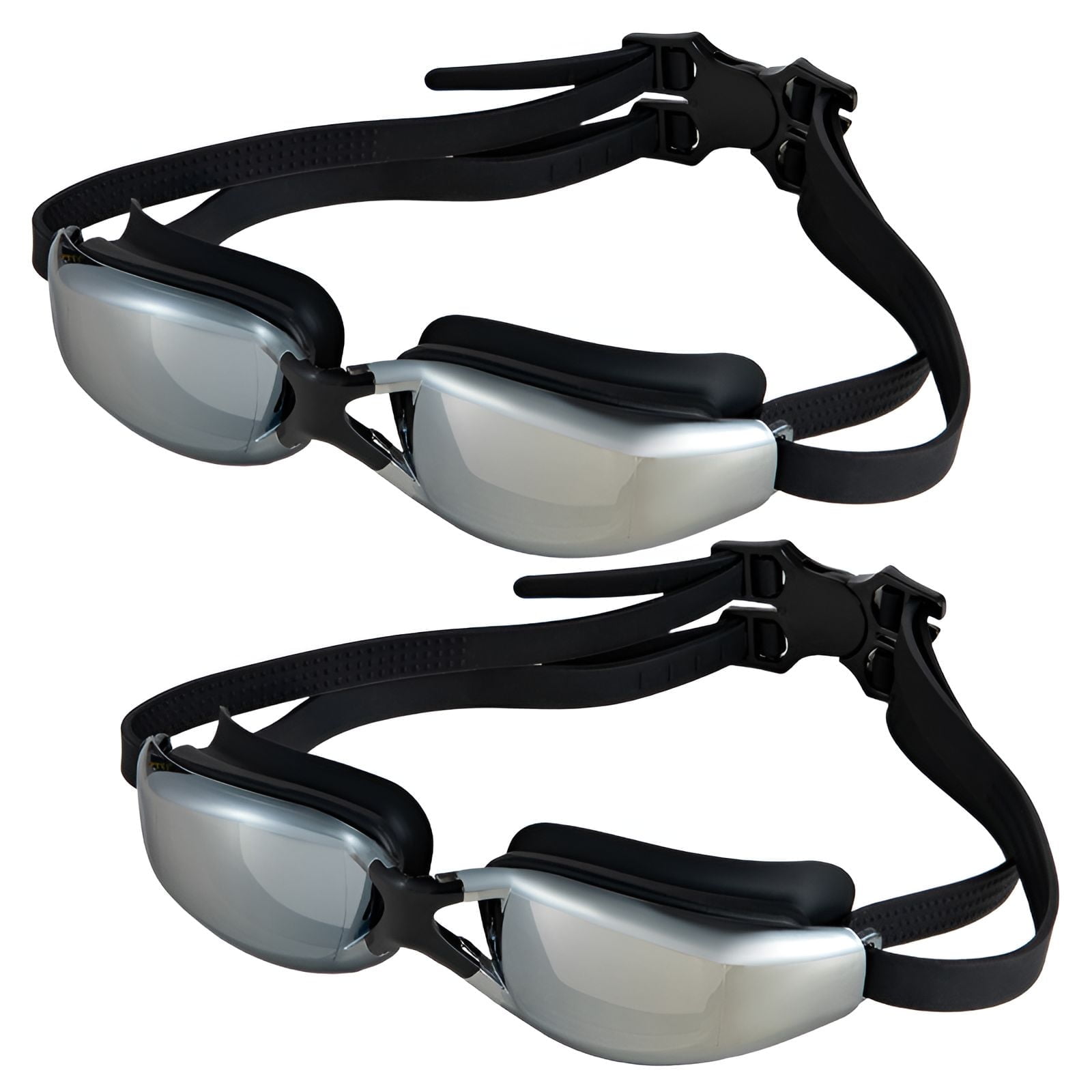 BESTSKY 2Pcs Swim Goggles,UV Protection Swim Goggles Adult Women ...