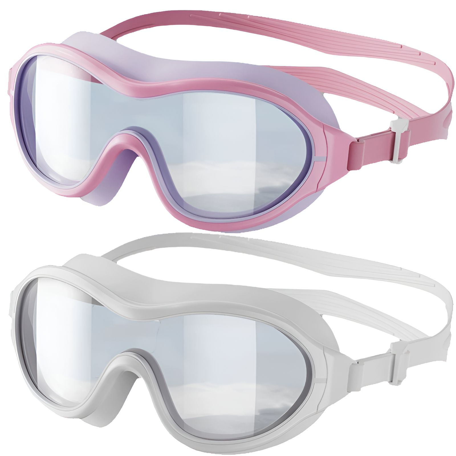 BESTSKY 2Pcs Swim Goggles,Waterproof Design Goggles,Fresh Wearing Feel ...