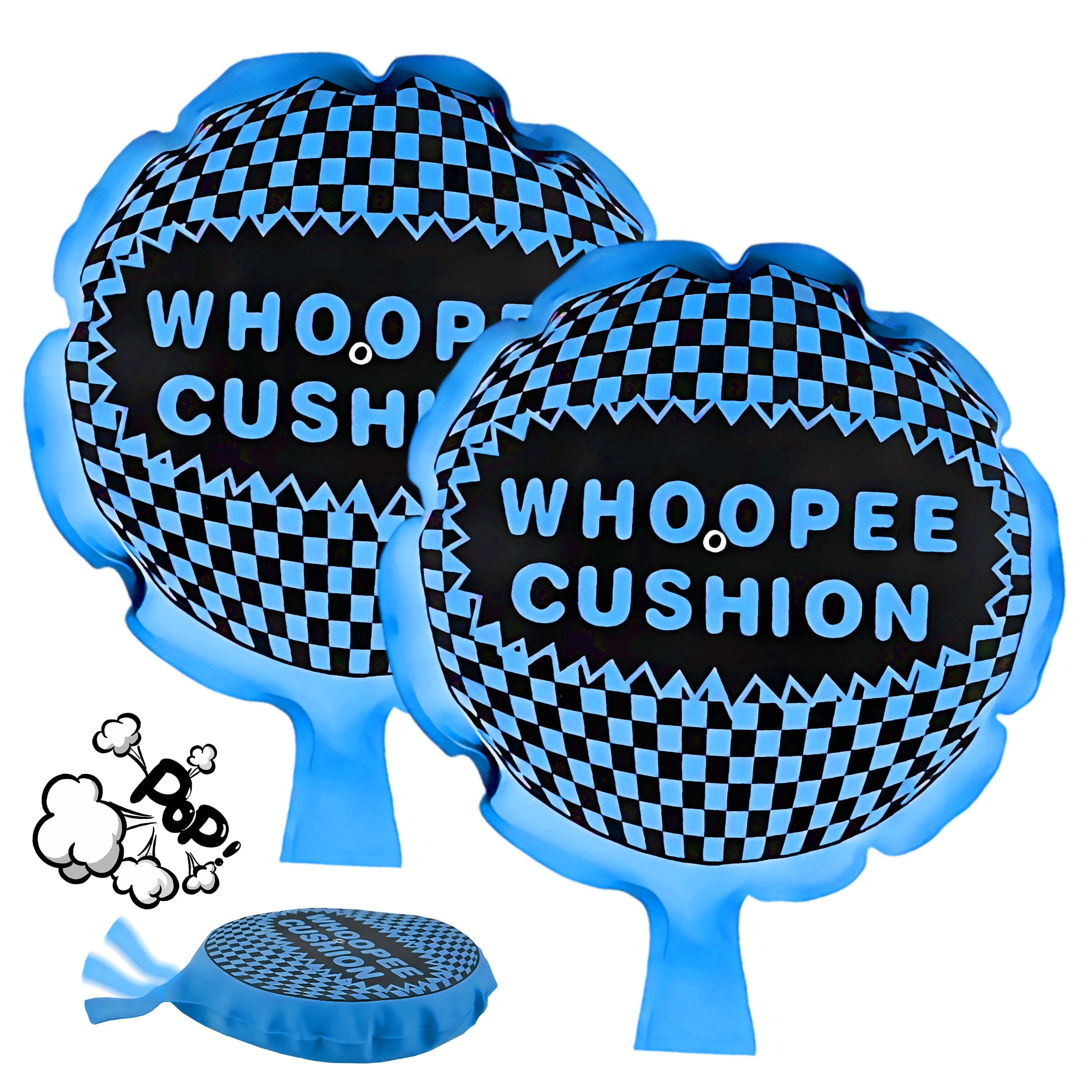 BESTSKY 2Pcs Whoopie Cushion,Funny Sponge Fart Noise Maker,Self ...