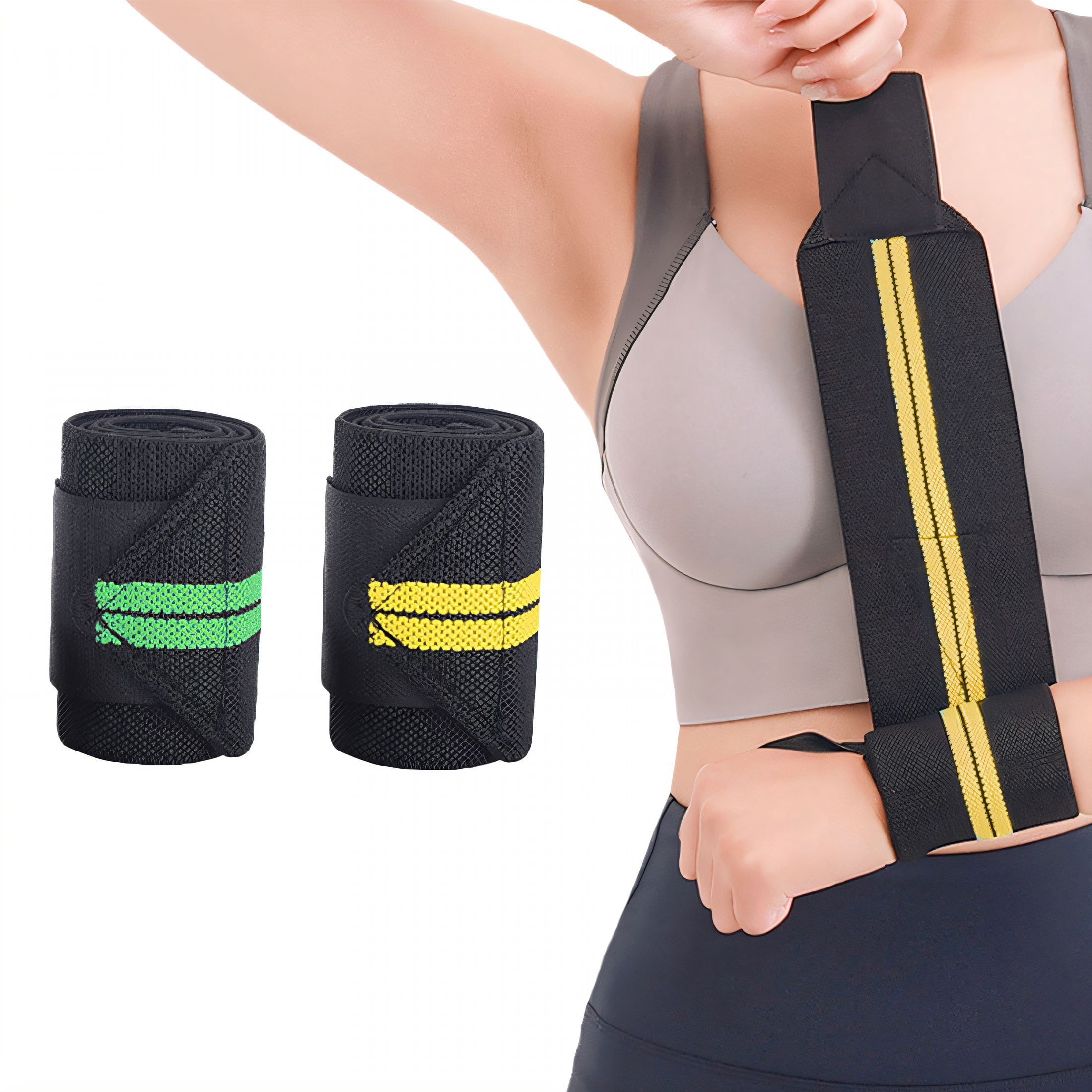 BESTSKY 2Pcs Wrist Wraps,Anti-Slip Wrist Wraps for Weightlifting ...