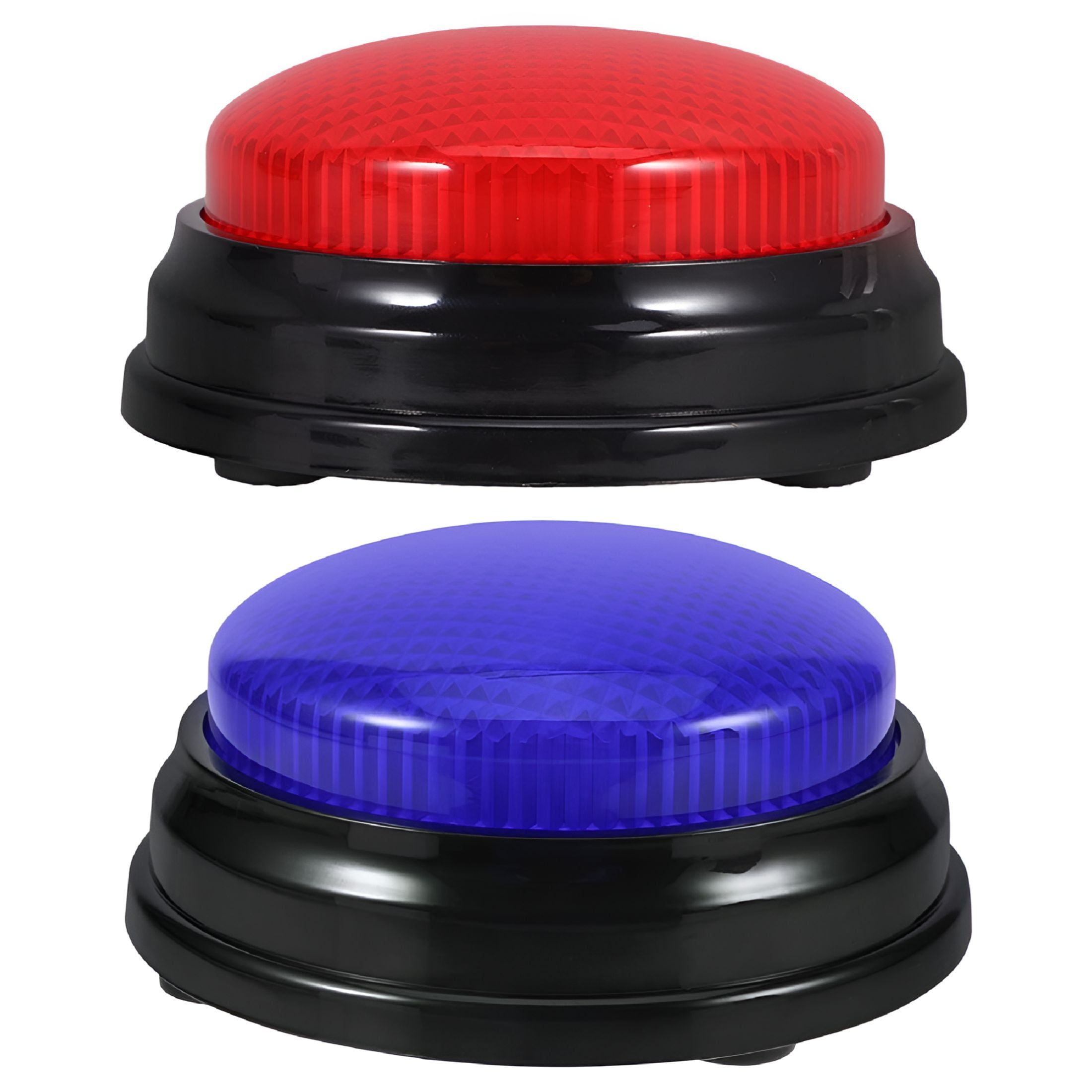 BESTSKY 2pcs Answer Buzzers for Game Show Plastic Buzzers with Lights ...