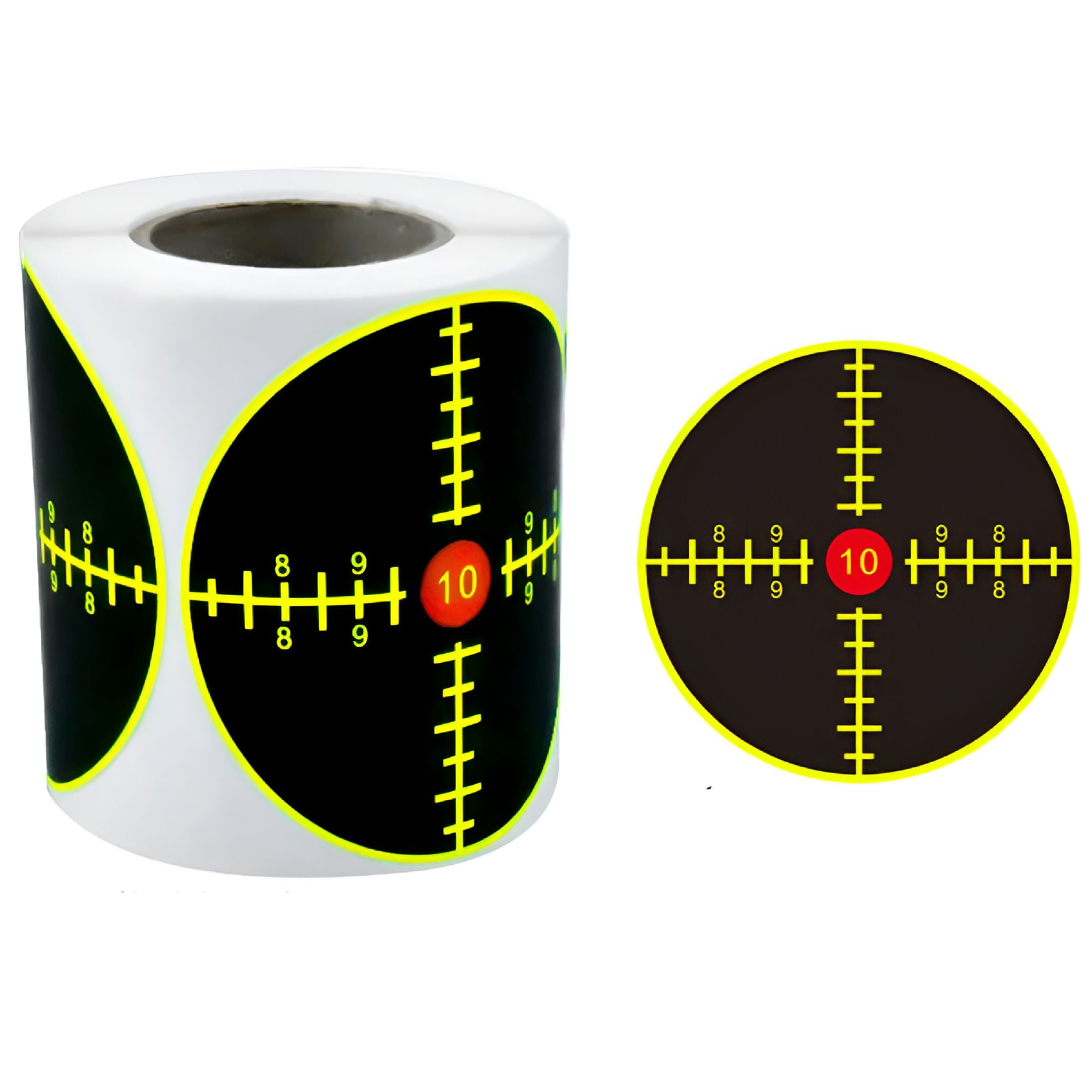 BESTSKY 3 Inch Splatter Targets, Reactive Paper Target Stickers, Self ...