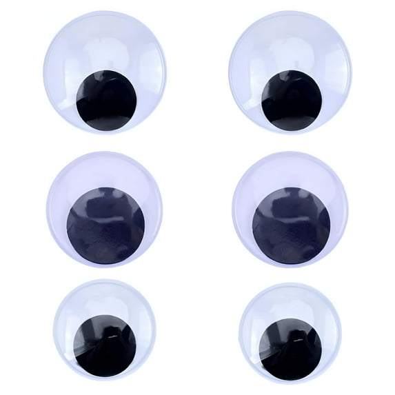 BESTSKY 3 Styles Giant Googly Eyes 2 Inch 3 Inch 4 Inch Self Adhesive ...